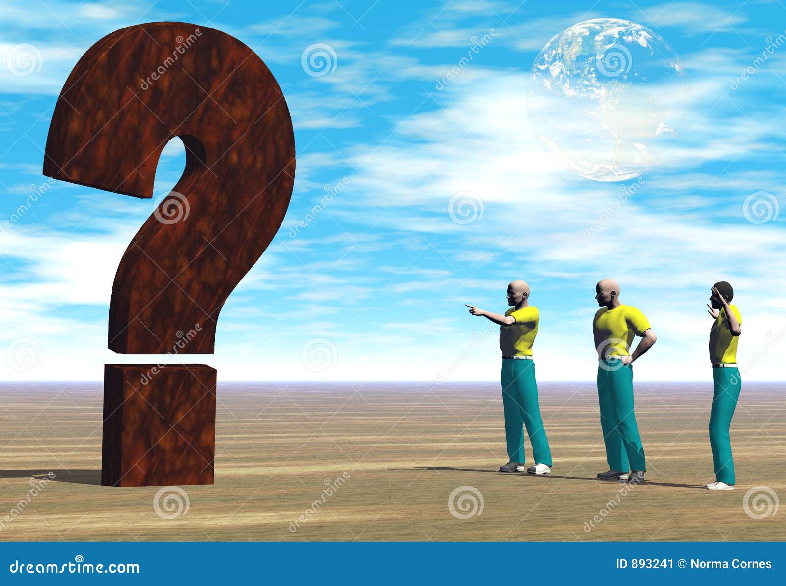 The big question stock illustration. Illustration of investigation - 893241
