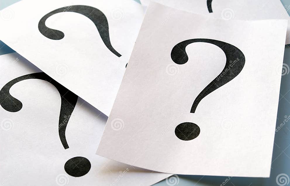 Big question mark stock image. Image of service, conceptual - 24421359