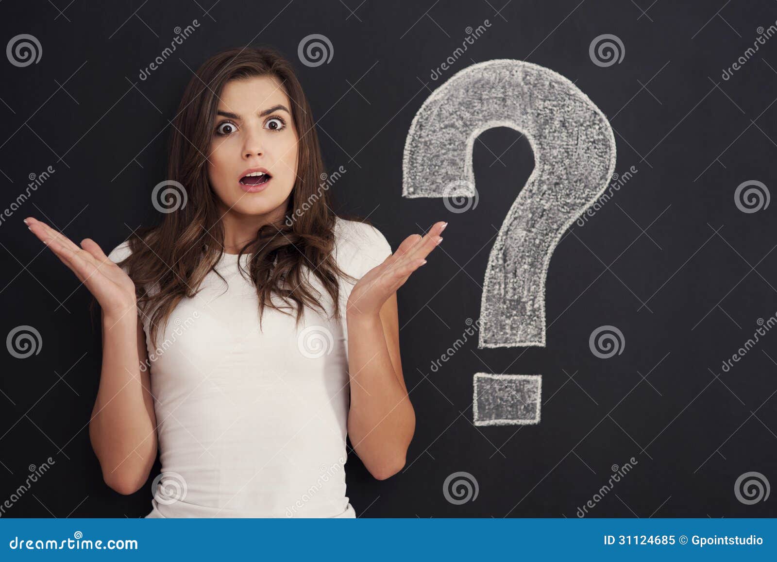 Big question mark stock image. Image of asking, ideas - 31124685