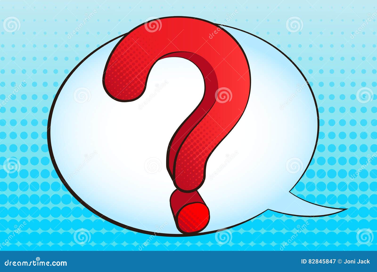 Big question mark stock vector. Illustration of idea - 82845847