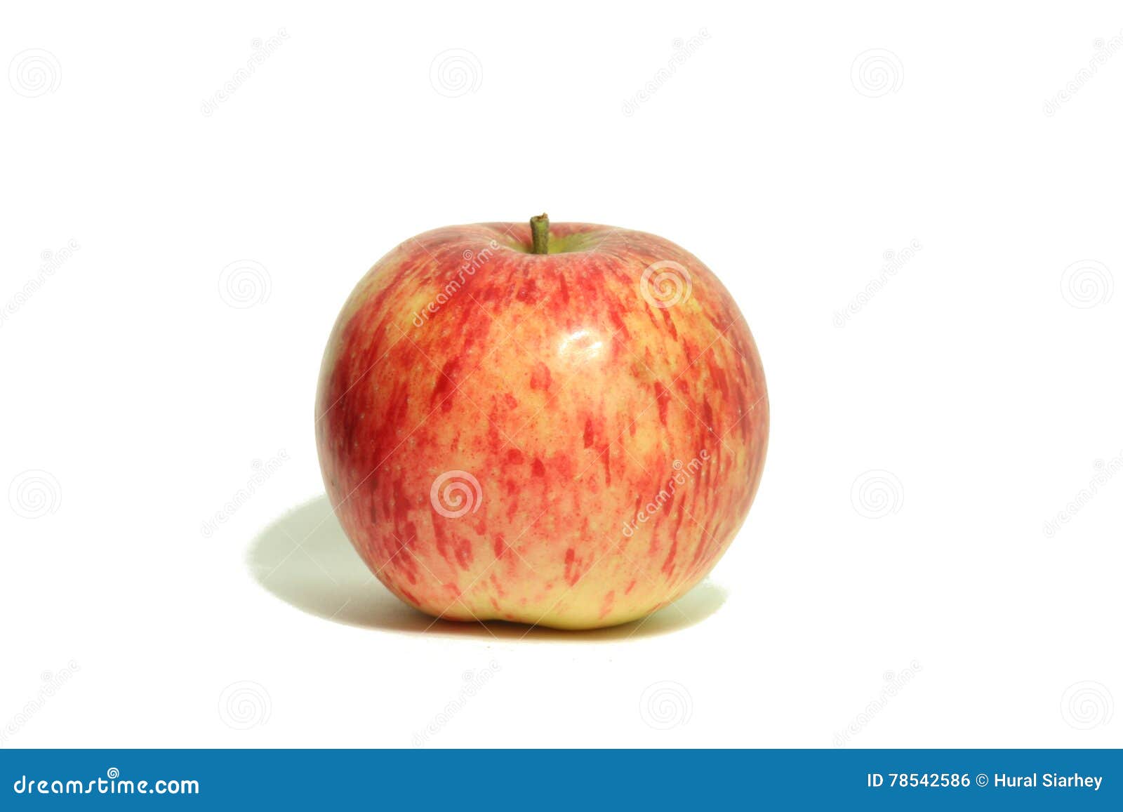 Big red apple 2 stock photo. Image of white, leaf, healthy - 78542586