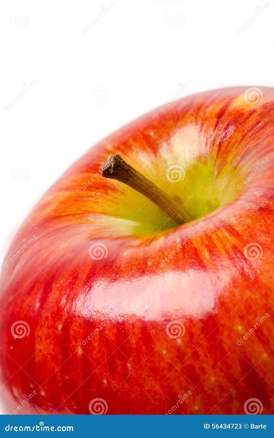 Big red apple stock image. Image of juicy, healthy, fresh - 56434723
