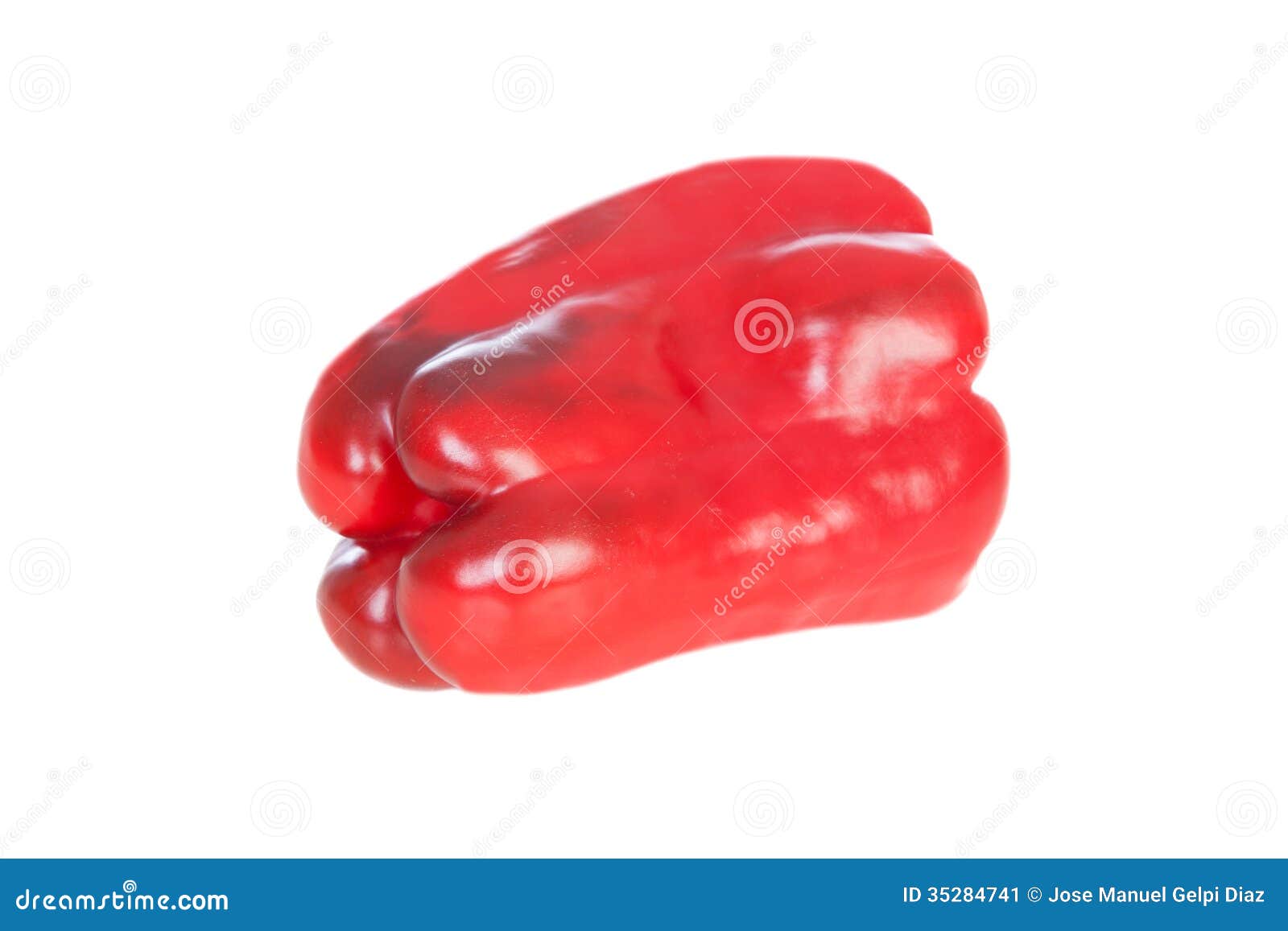 Big red bell pepper stock image. Image of healthy, gourmet - 35284741