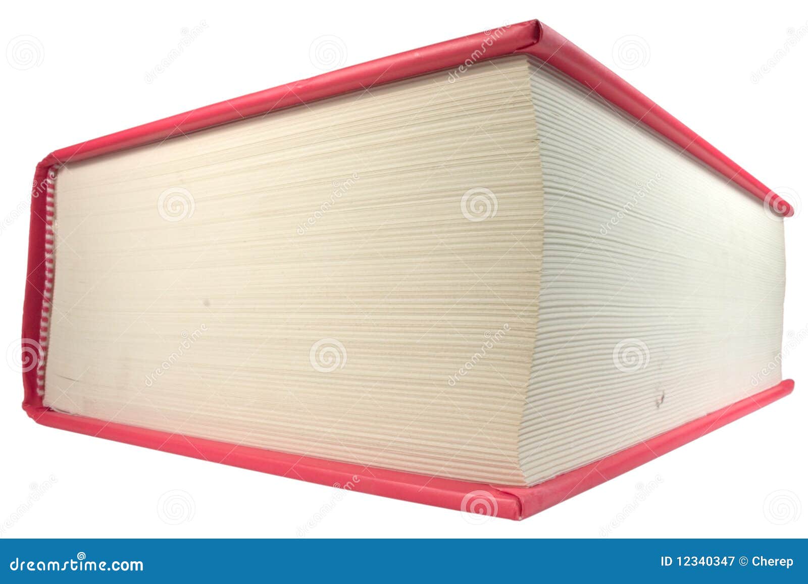 Big red book stock image. Image of isolated, accademia - 12340347