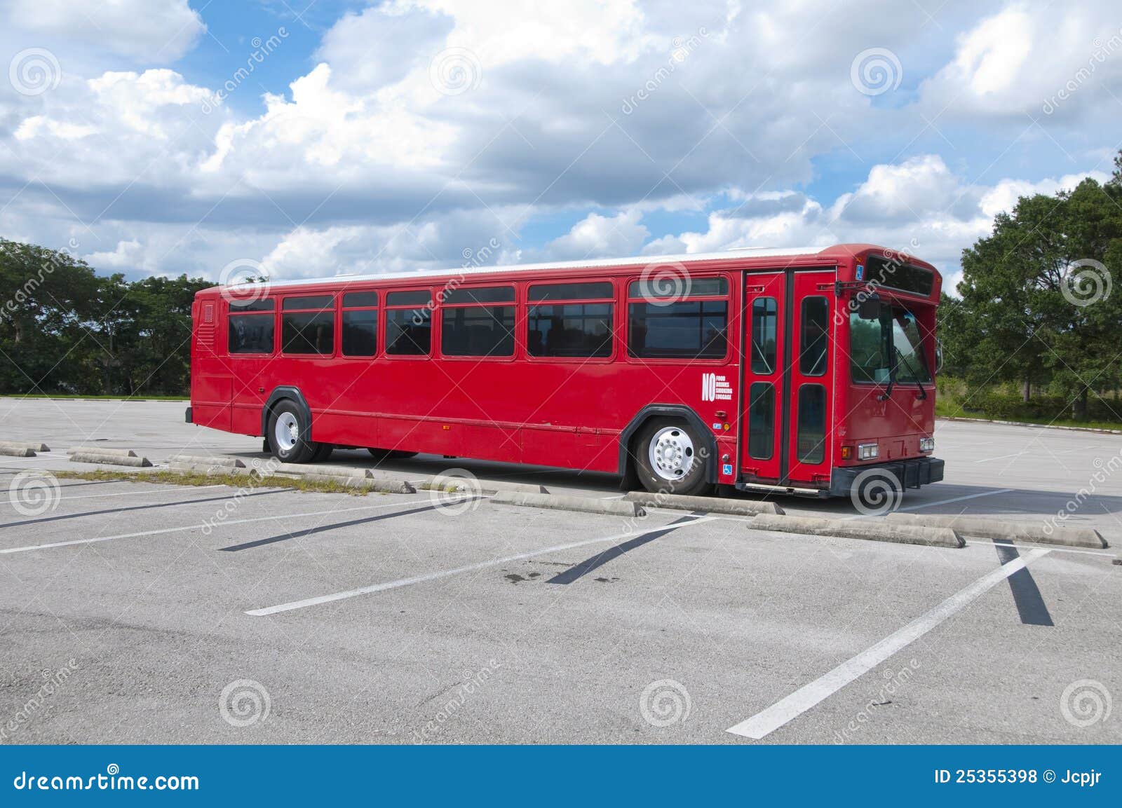 Big Red Bus stock photo. Image of transportation, style - 25355398