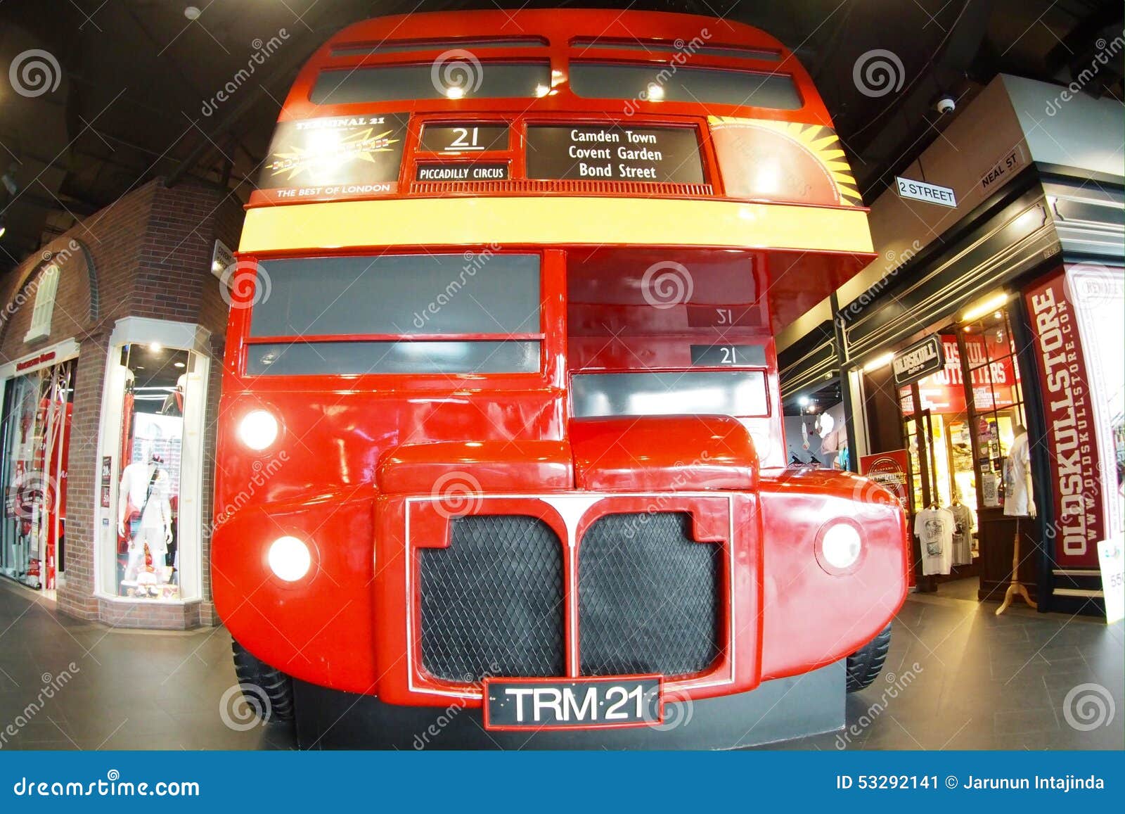 Big red bus editorial photo. Image of thailand, redbus - 53292141