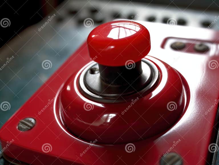 Big Red Button stock photo. Image of button, press, choice - 297723116