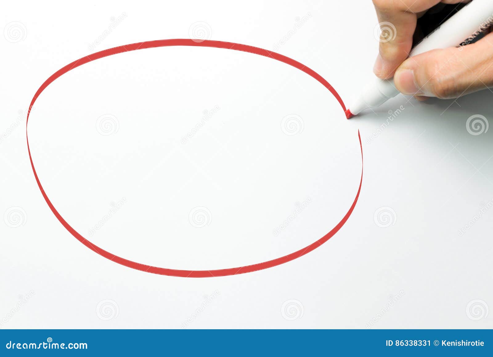 Big red circle stock image. Image of writing, large, drawn - 86338331