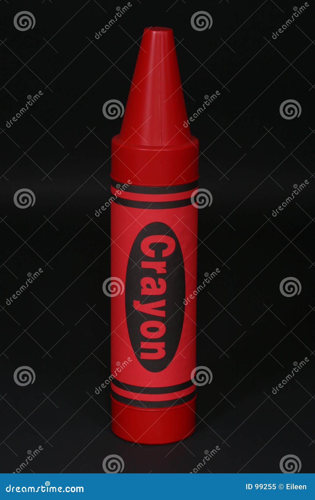 Big Red Crayon Royalty Free Stock Photo - Image: 99255