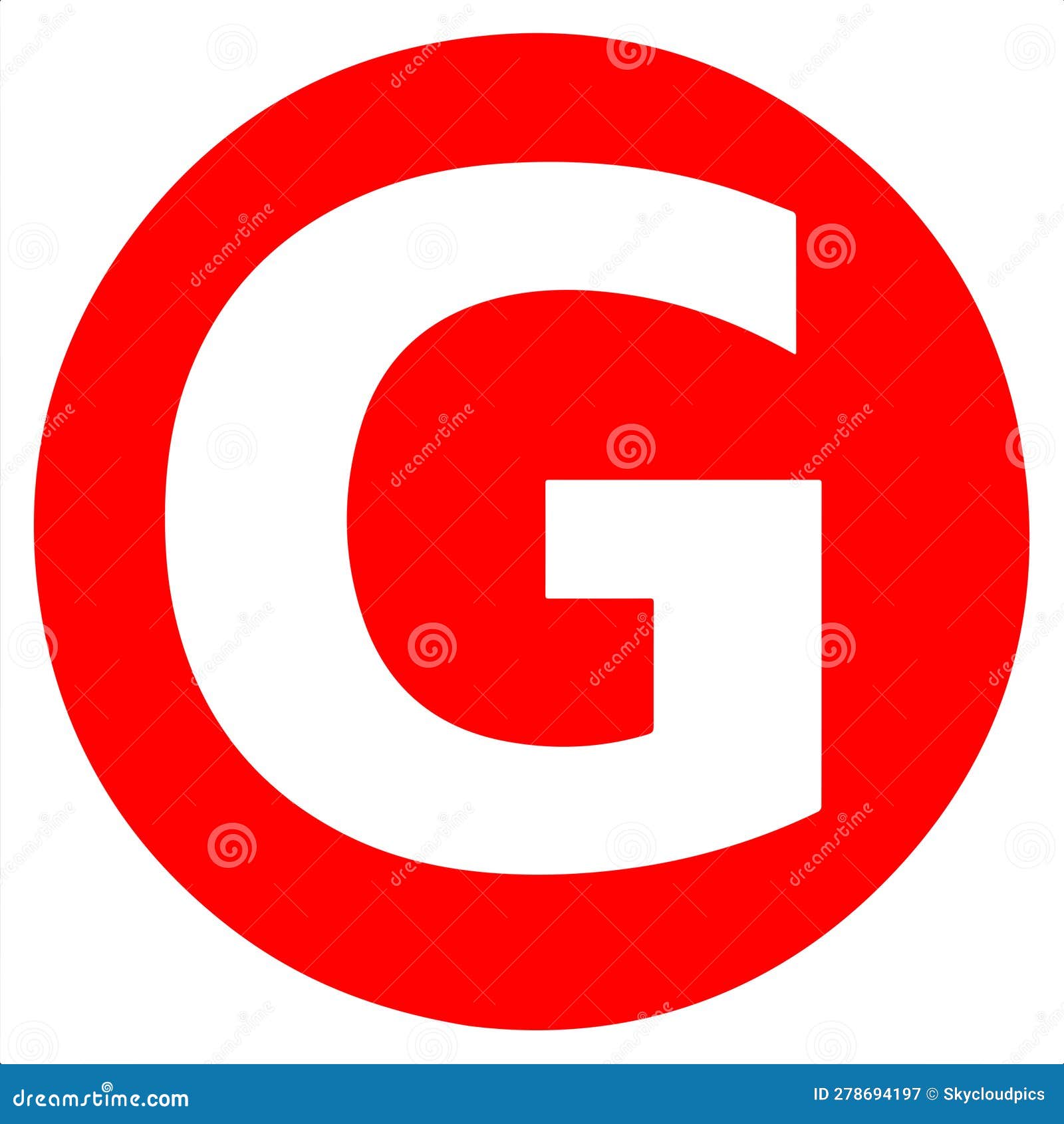 Big Red Dot Letters and Numbers Stock Illustration - Illustration of ...