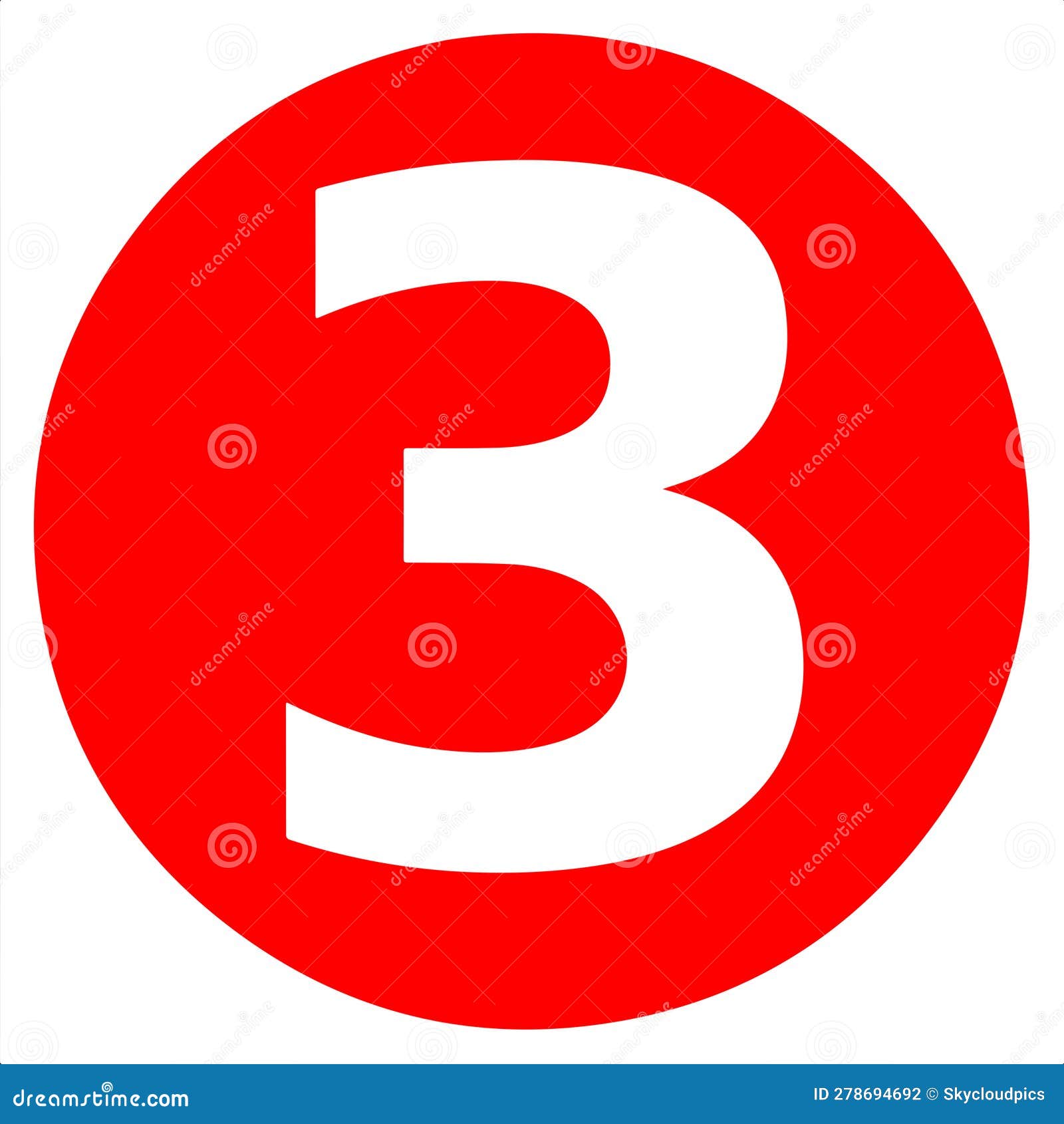 Big Red Dot Letters and Numbers Stock Illustration - Illustration of ...