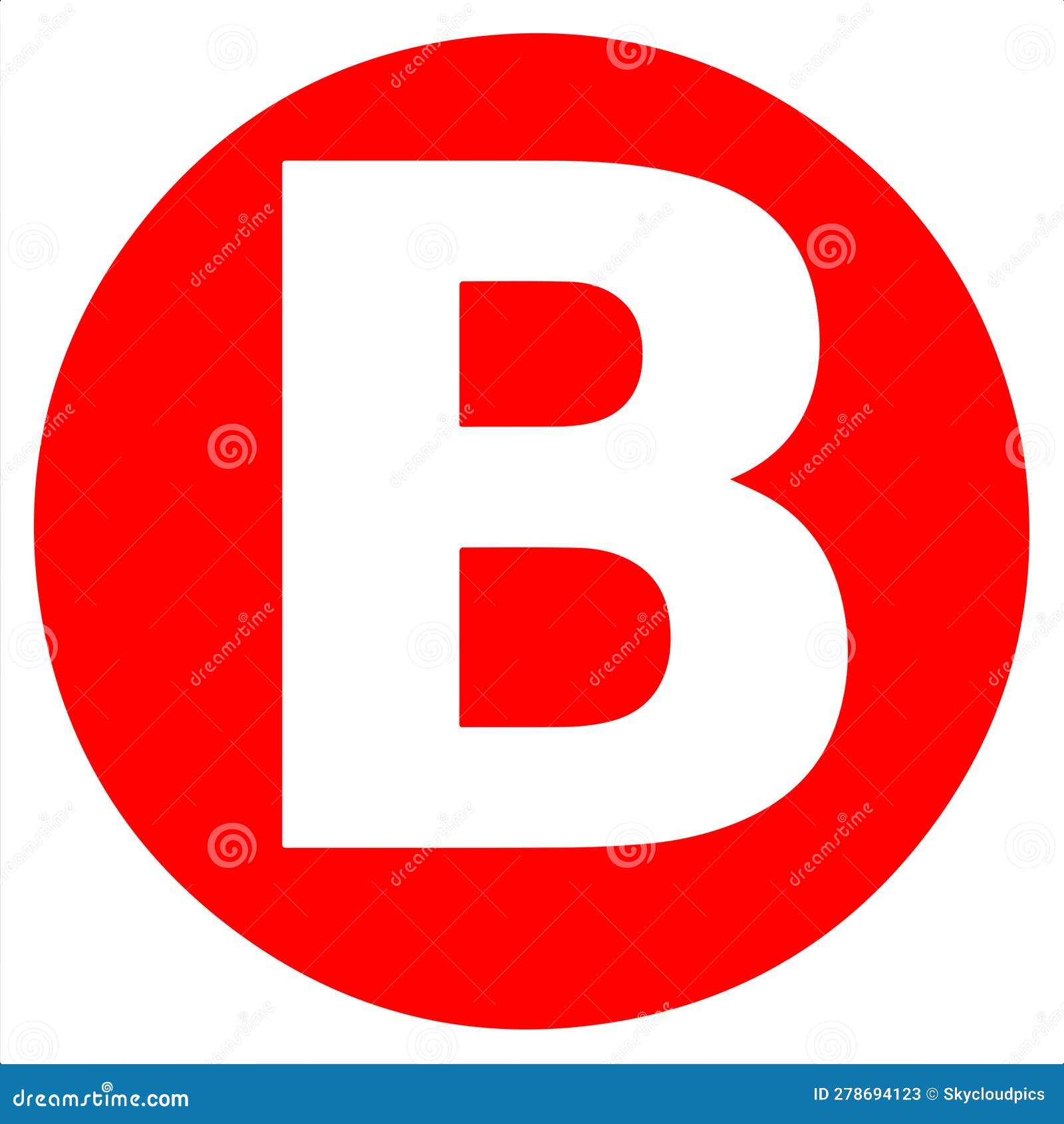 Big Red Dot Letters and Numbers Stock Illustration - Illustration of ...