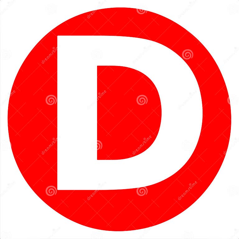 Big Red Dot Letters and Numbers Stock Illustration - Illustration of ...