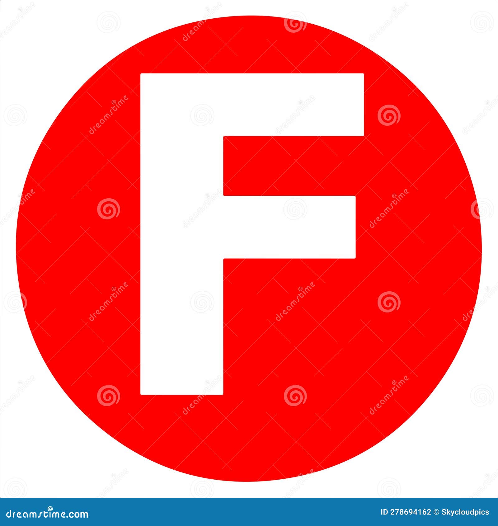 Big Red Dot Letters and Numbers Stock Illustration - Illustration of ...