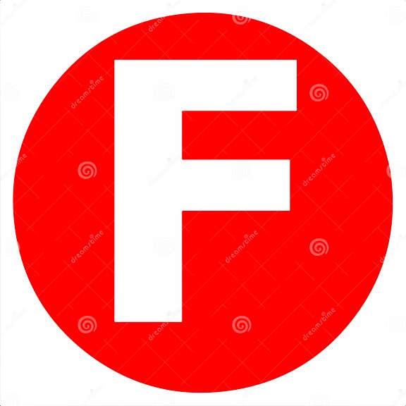 Big Red Dot Letters and Numbers Stock Illustration - Illustration of ...