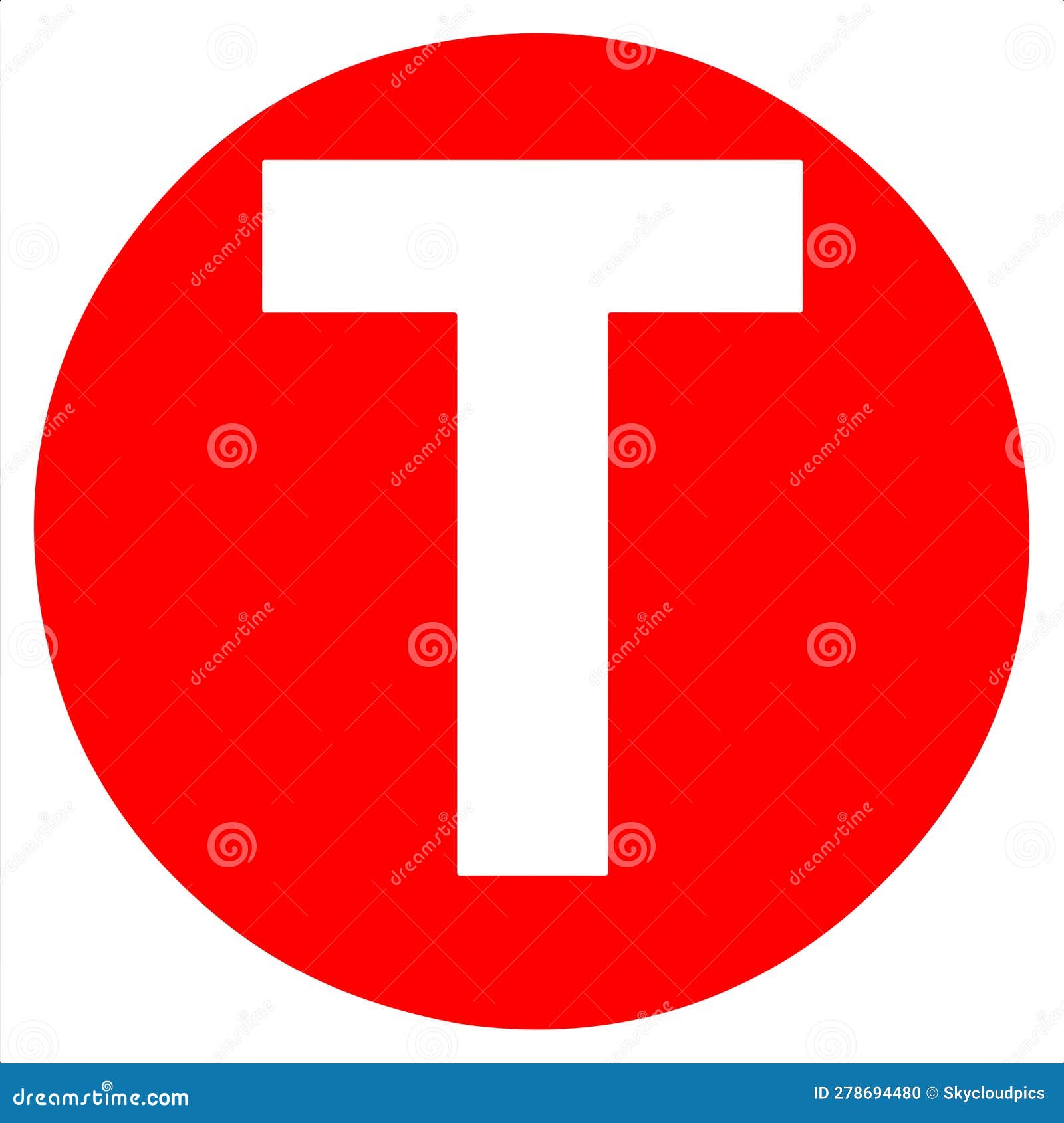 Big Red Dot Letters and Numbers Stock Illustration - Illustration of ...