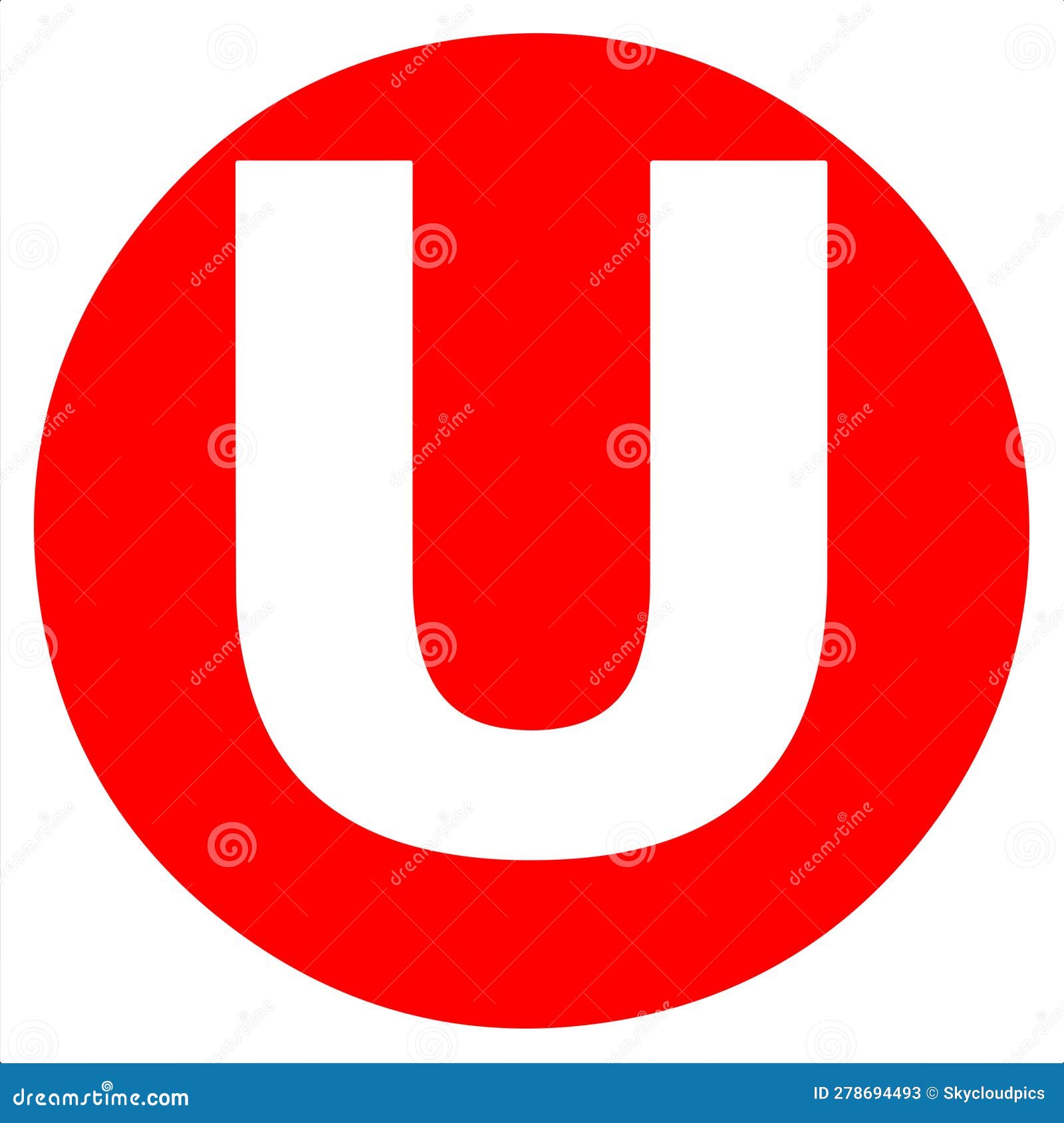 Big Red Dot Letters and Numbers Stock Illustration - Illustration of ...