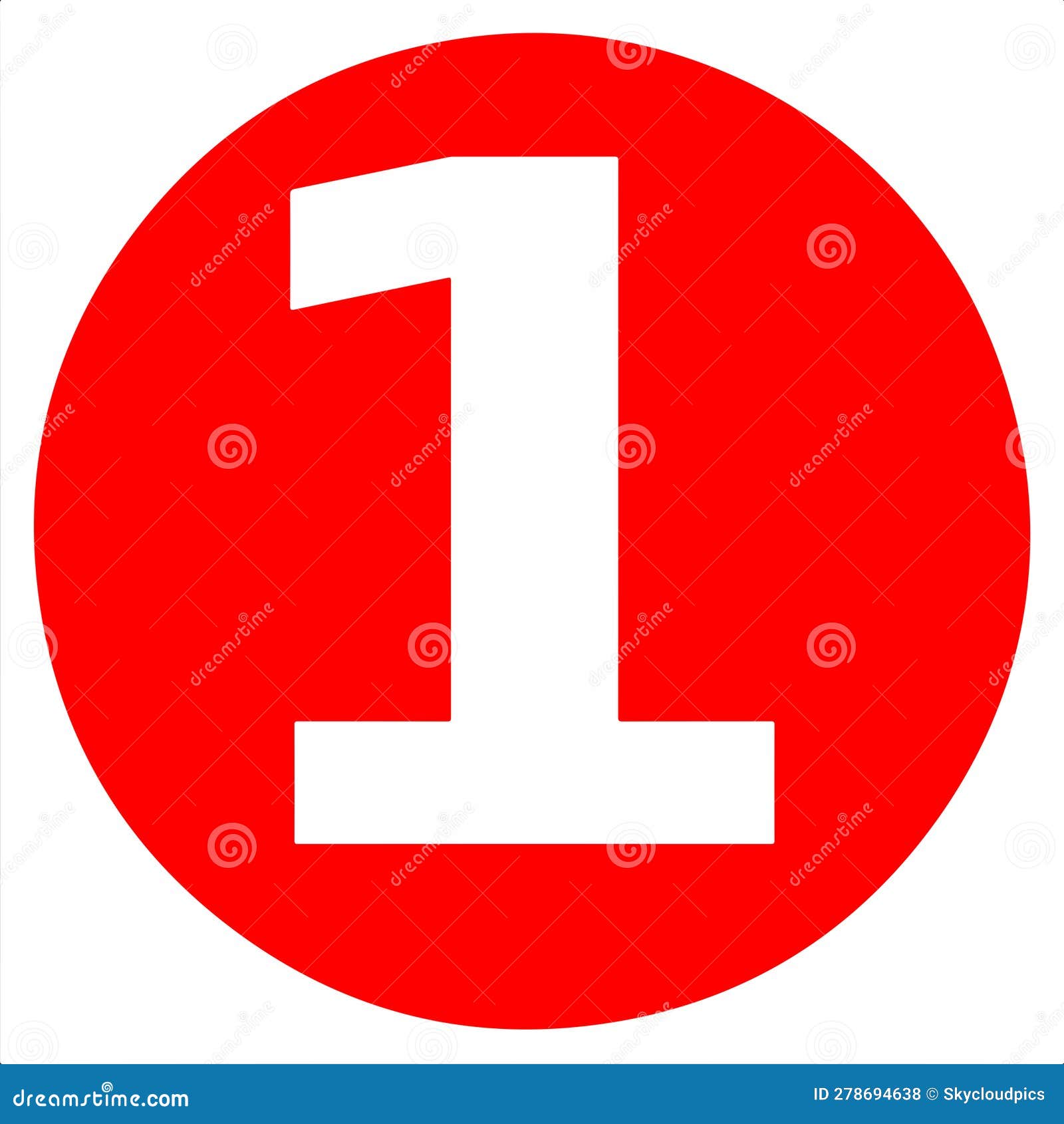 Big Red Dot Letters and Numbers Stock Illustration - Illustration of ...