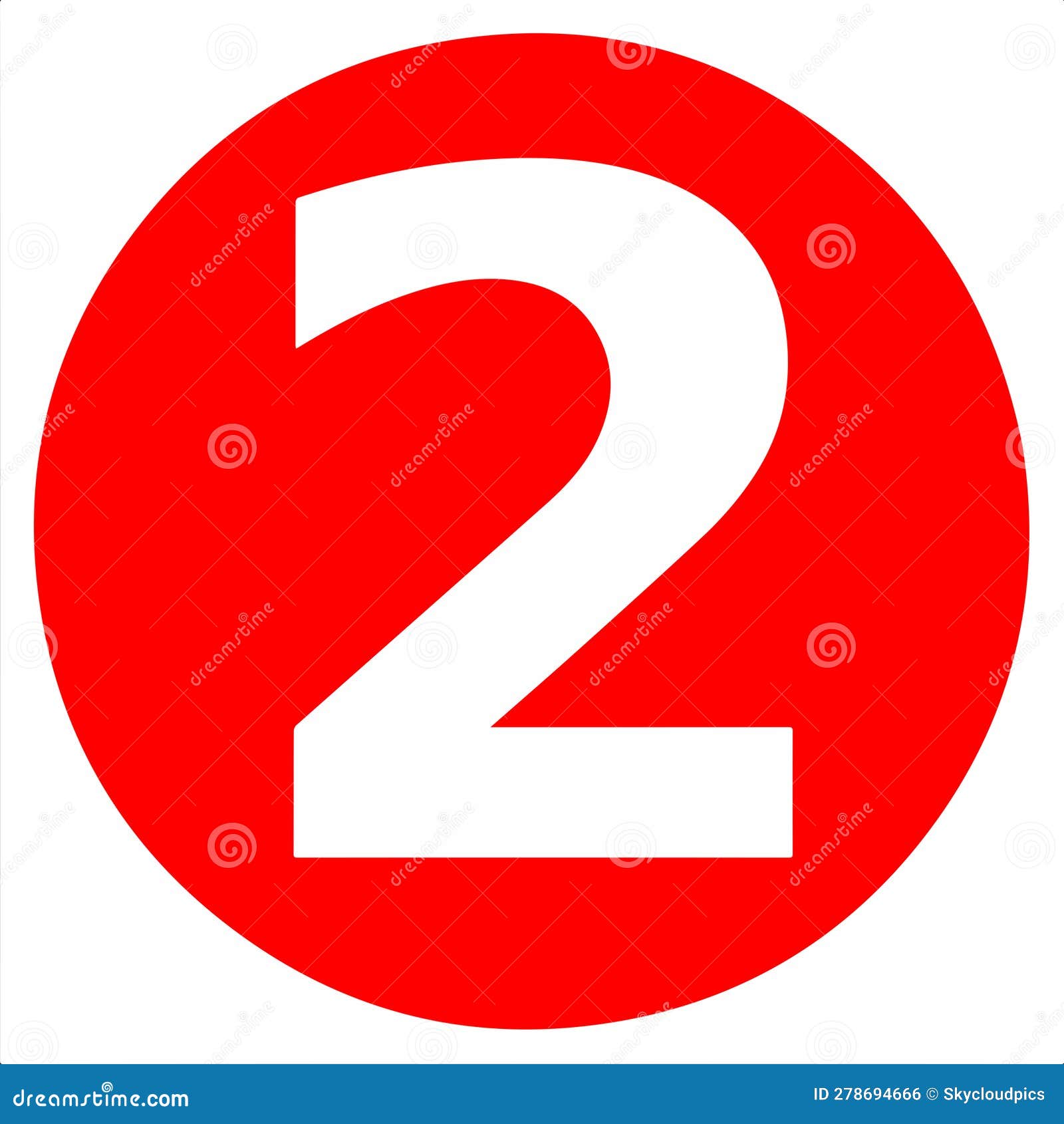 Big Red Dot Letters and Numbers Stock Illustration - Illustration of ...