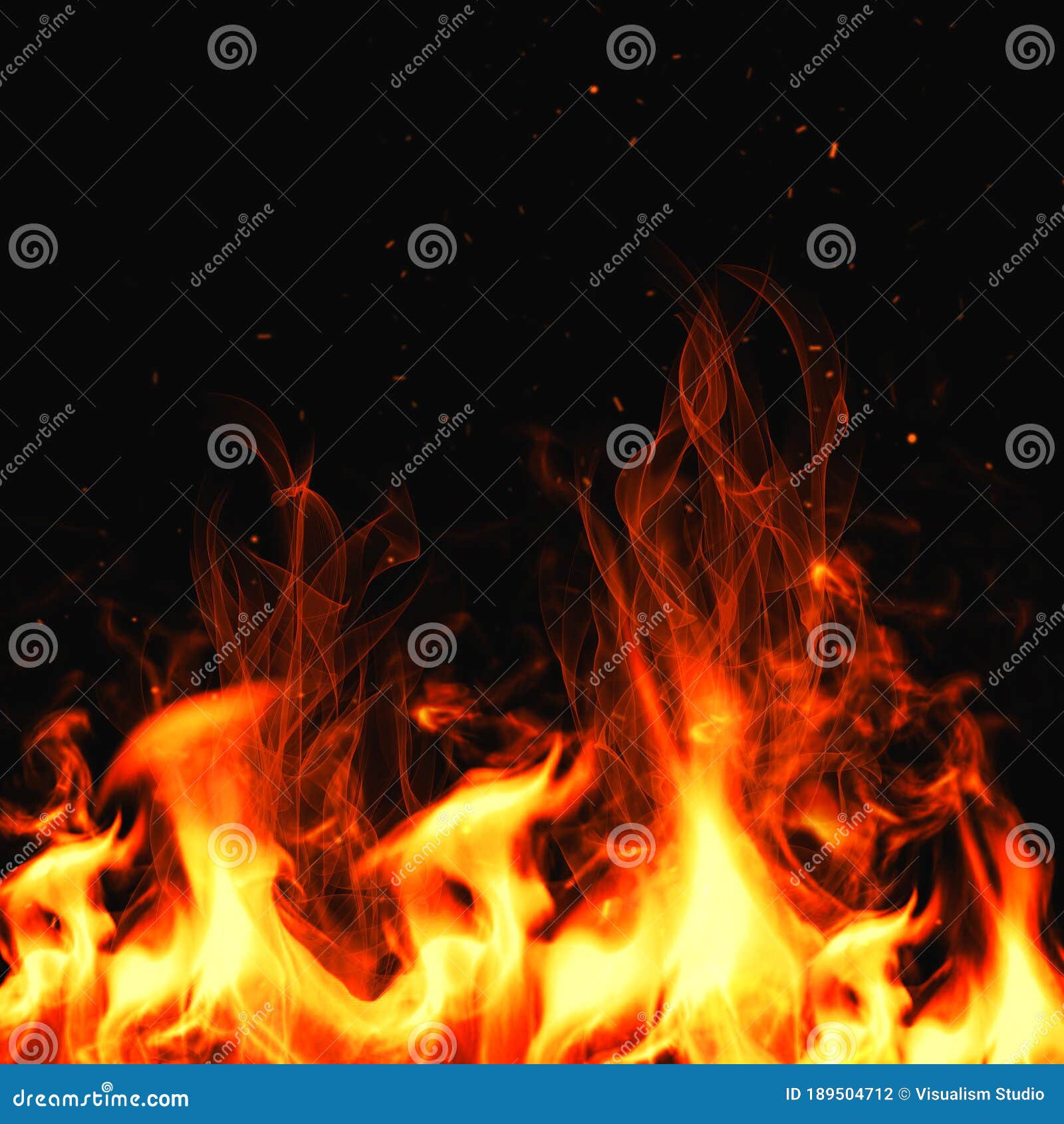 Big Red Fire Flames Overlay Particles Texture Perfect Smoke Fire ...