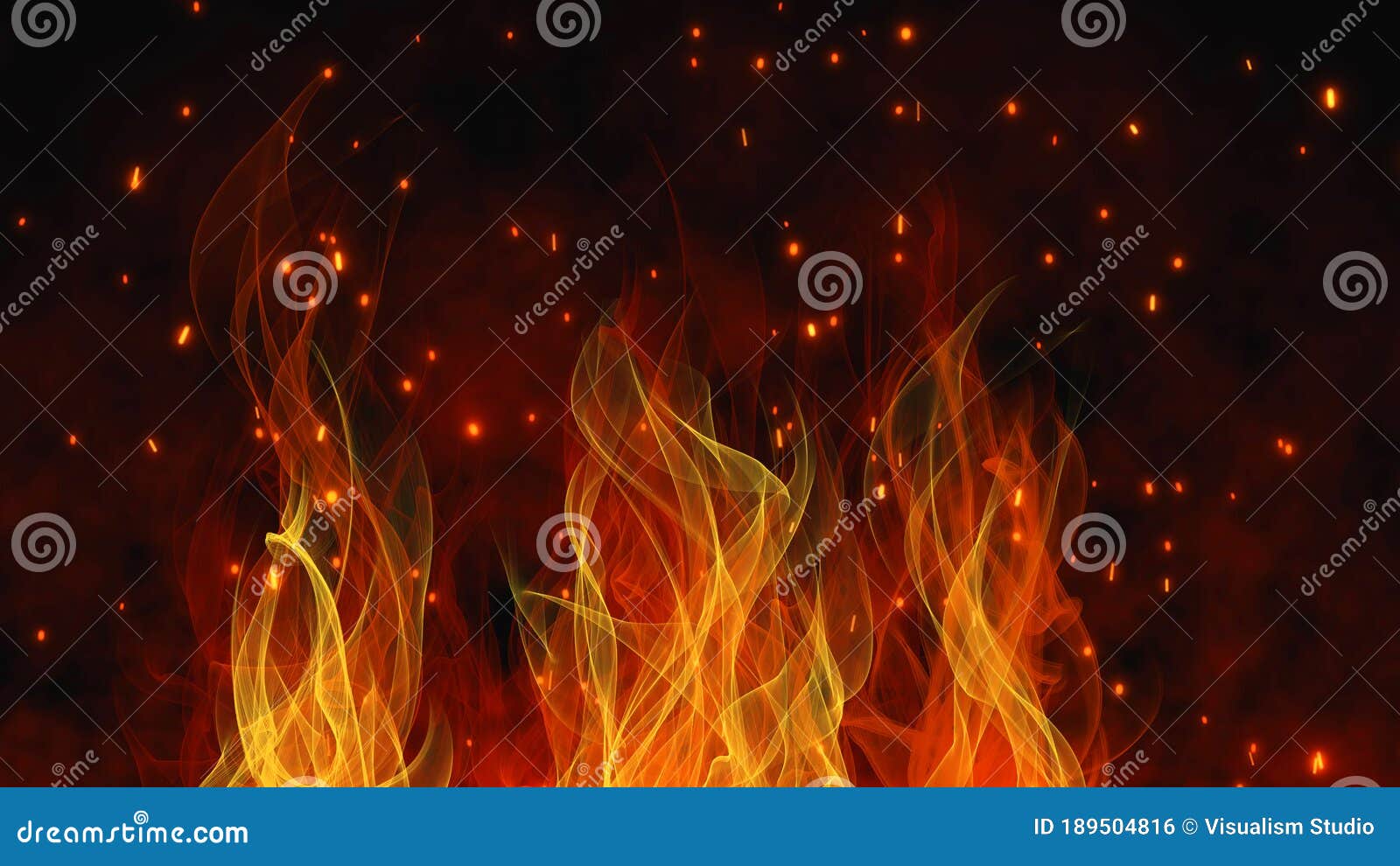 Big Red Fire Flames Overlay Particles Texture Perfect Smoke Fire ...