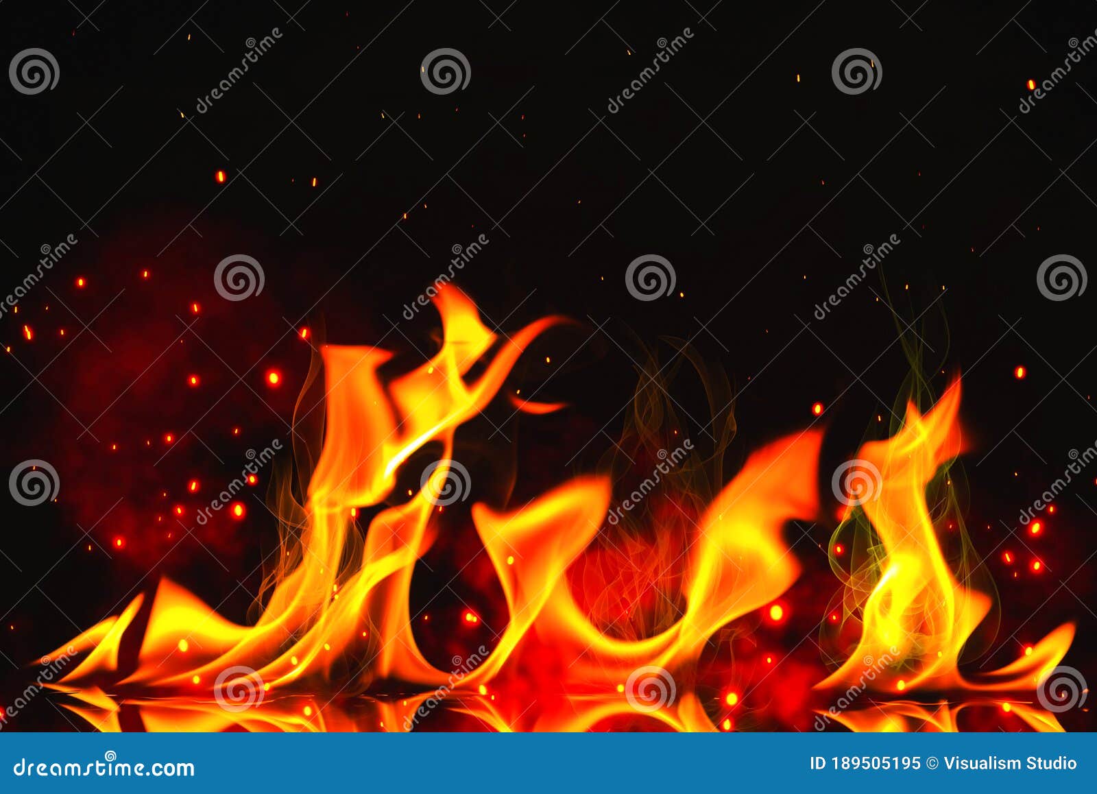 Big Red Fire Flames Overlay Particles Texture Perfect Smoke Fire ...