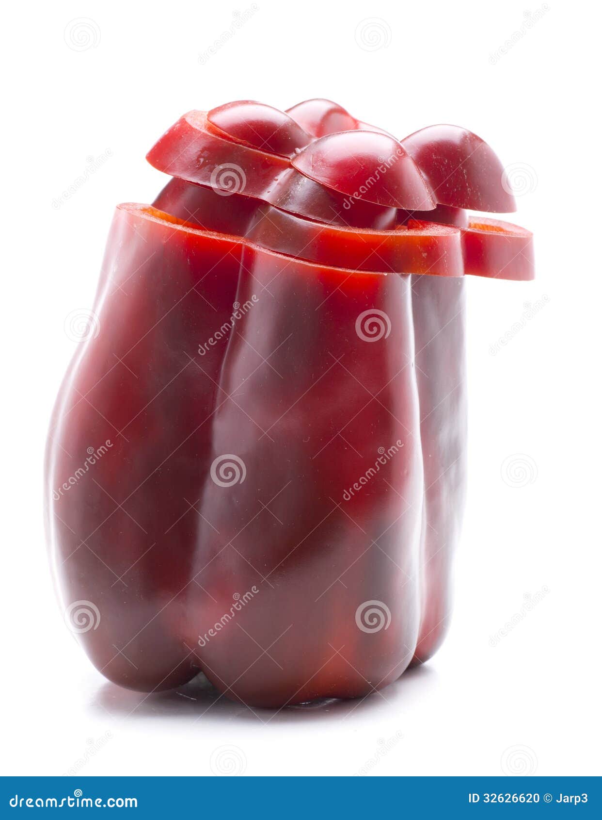 Big red pepper stock photo. Image of delicious, meat - 32626620