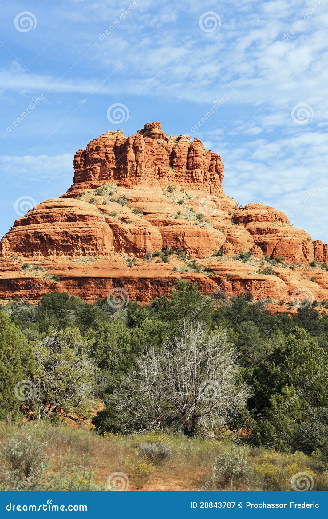 Big red rock stock image. Image of scenic, panorama, arizona - 28843787
