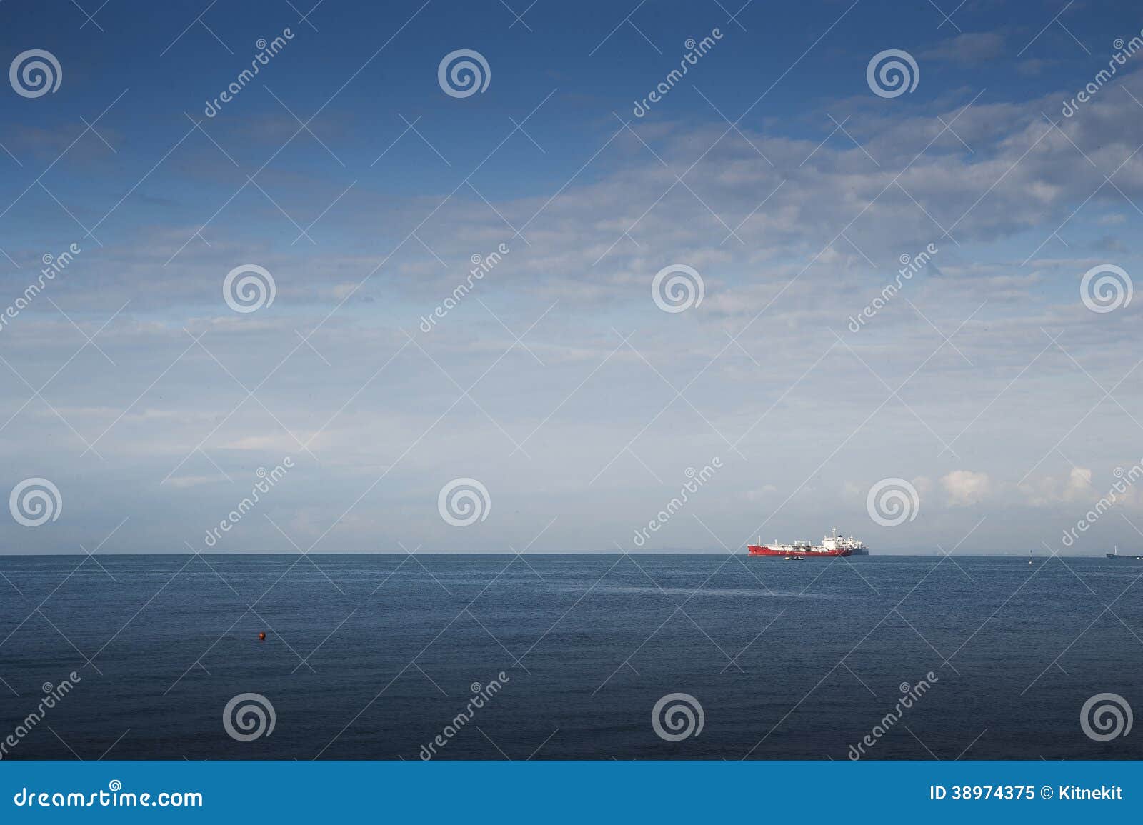 Big red ship stock image. Image of shore, batumi, ship - 38974375