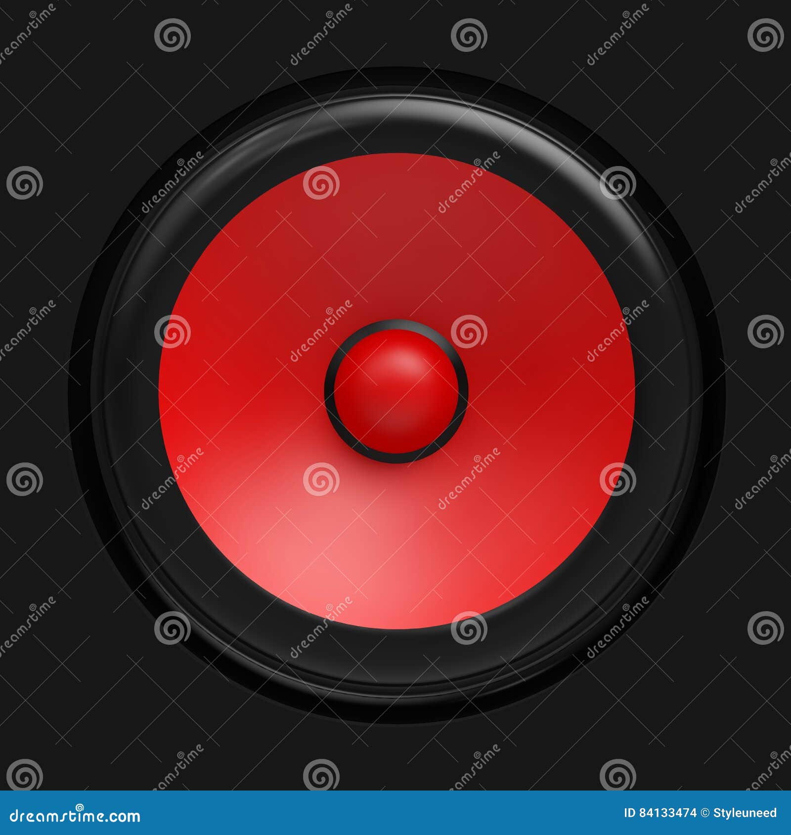 Red Speaker Wallpaper