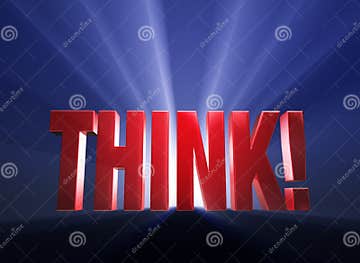 Think Big stock illustration. Illustration of think, dramatic - 29796883