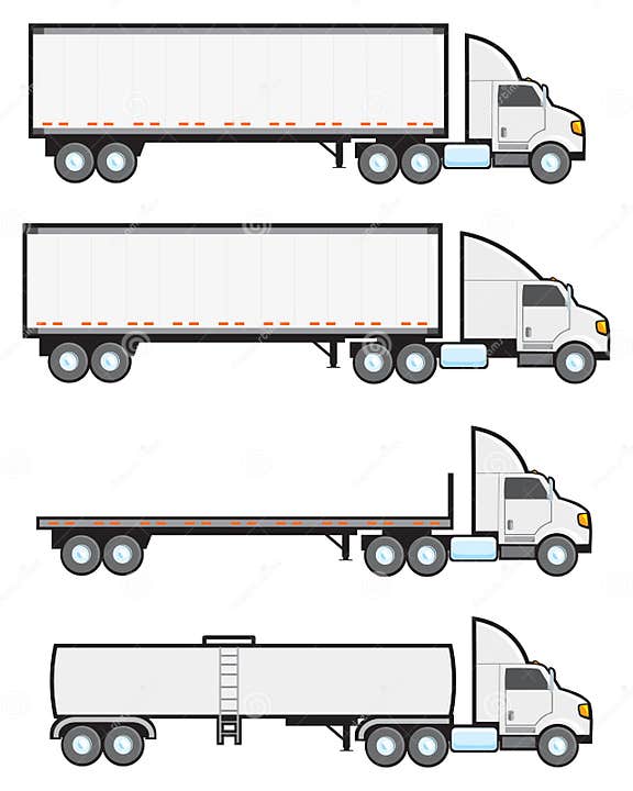 Big Rigs stock vector. Illustration of industrial, parcel - 28928044