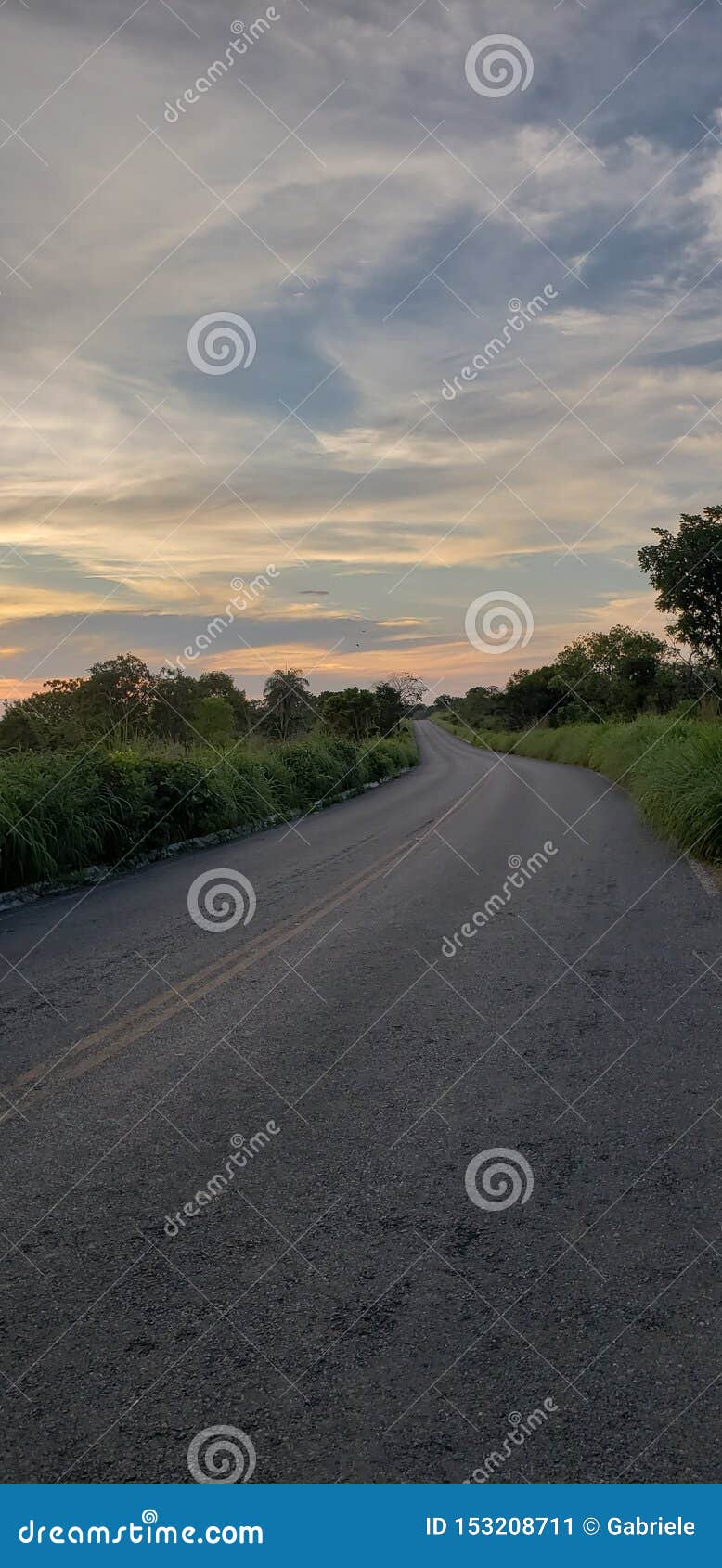 Big road and beautiful stock image. Image of road, beautiful - 153208711