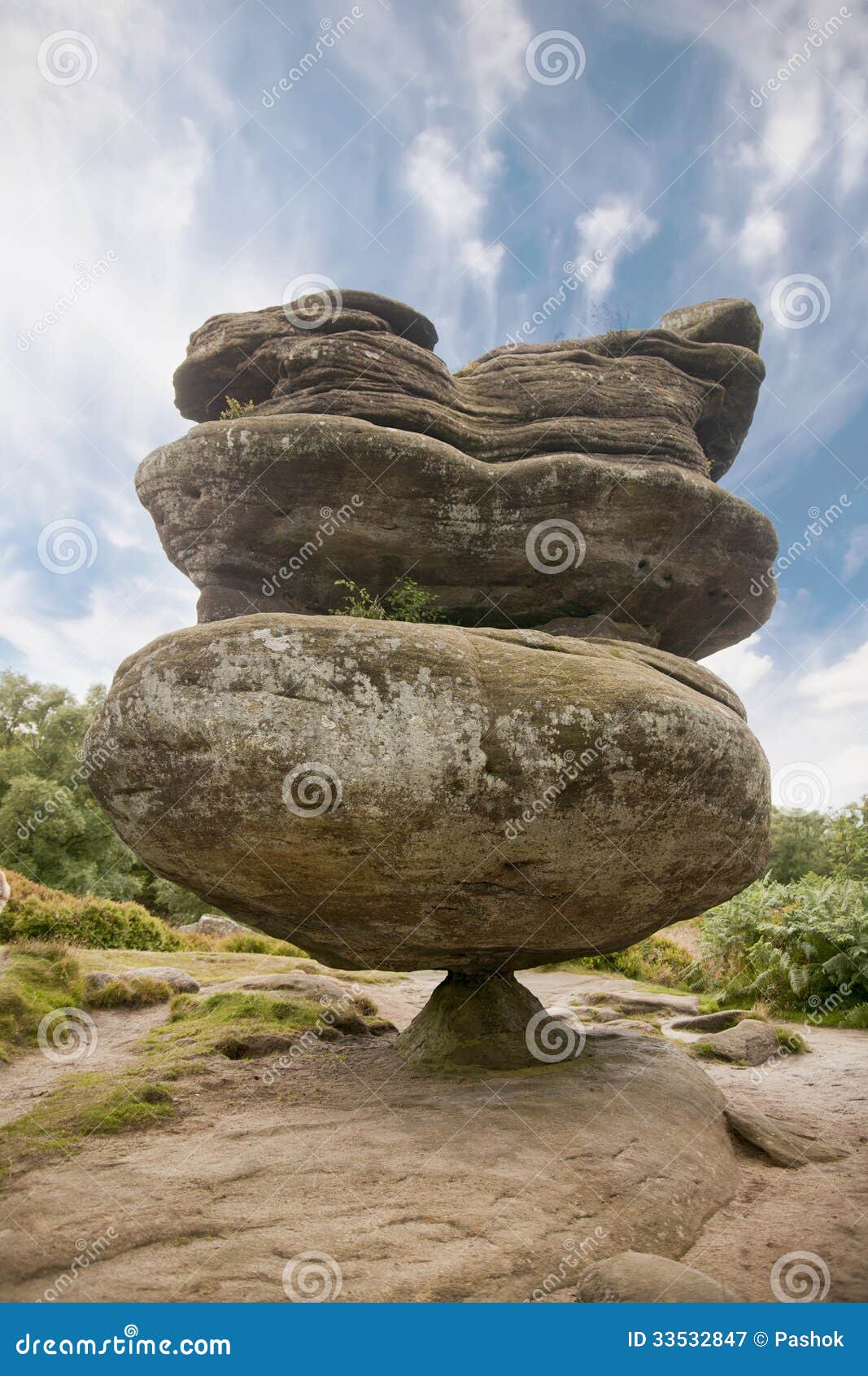 Big rock stock image. Image of millstone, england, autumn - 33532847