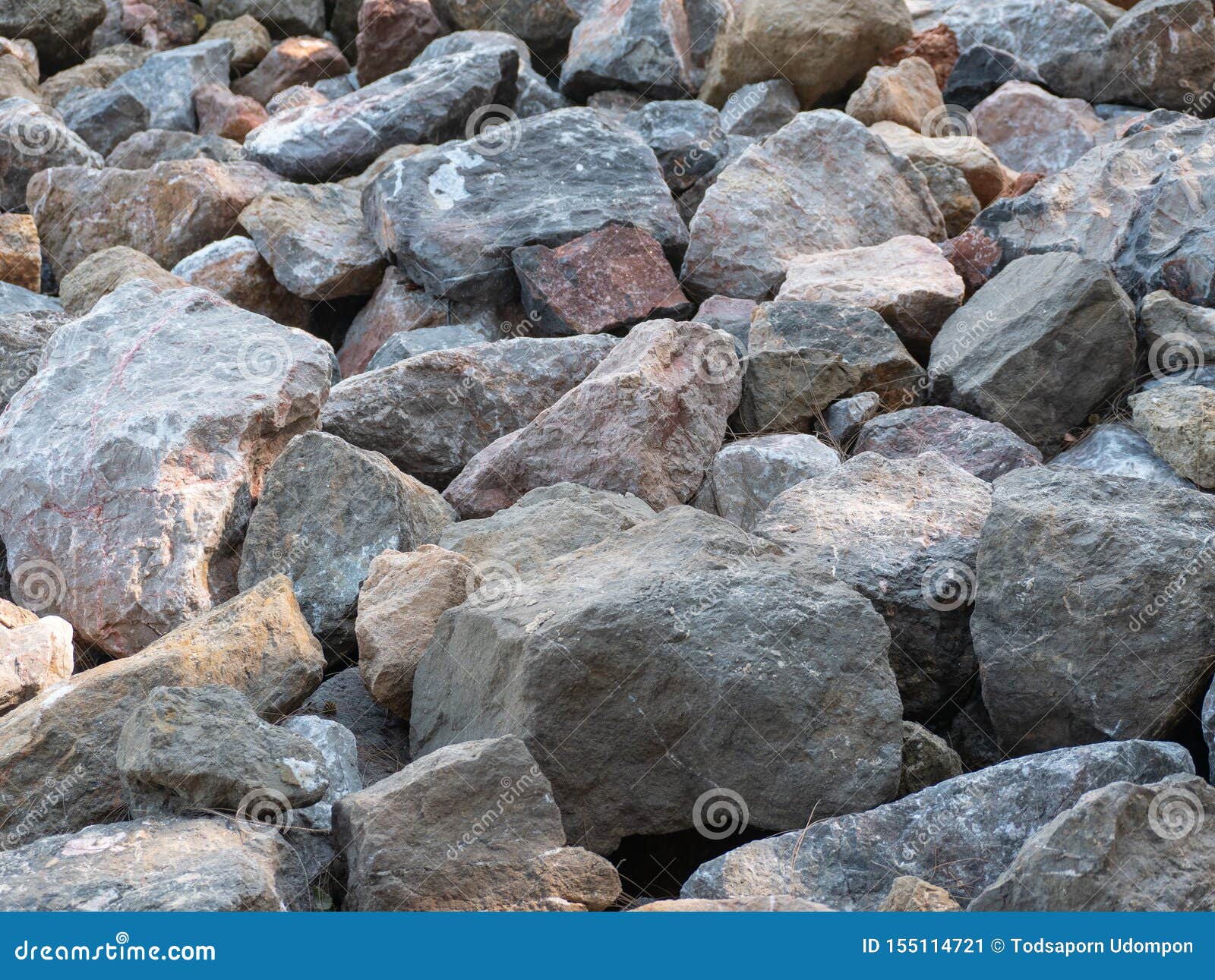 Big rock on beach. stock image. Image of beautiful, outdoor - 155114721
