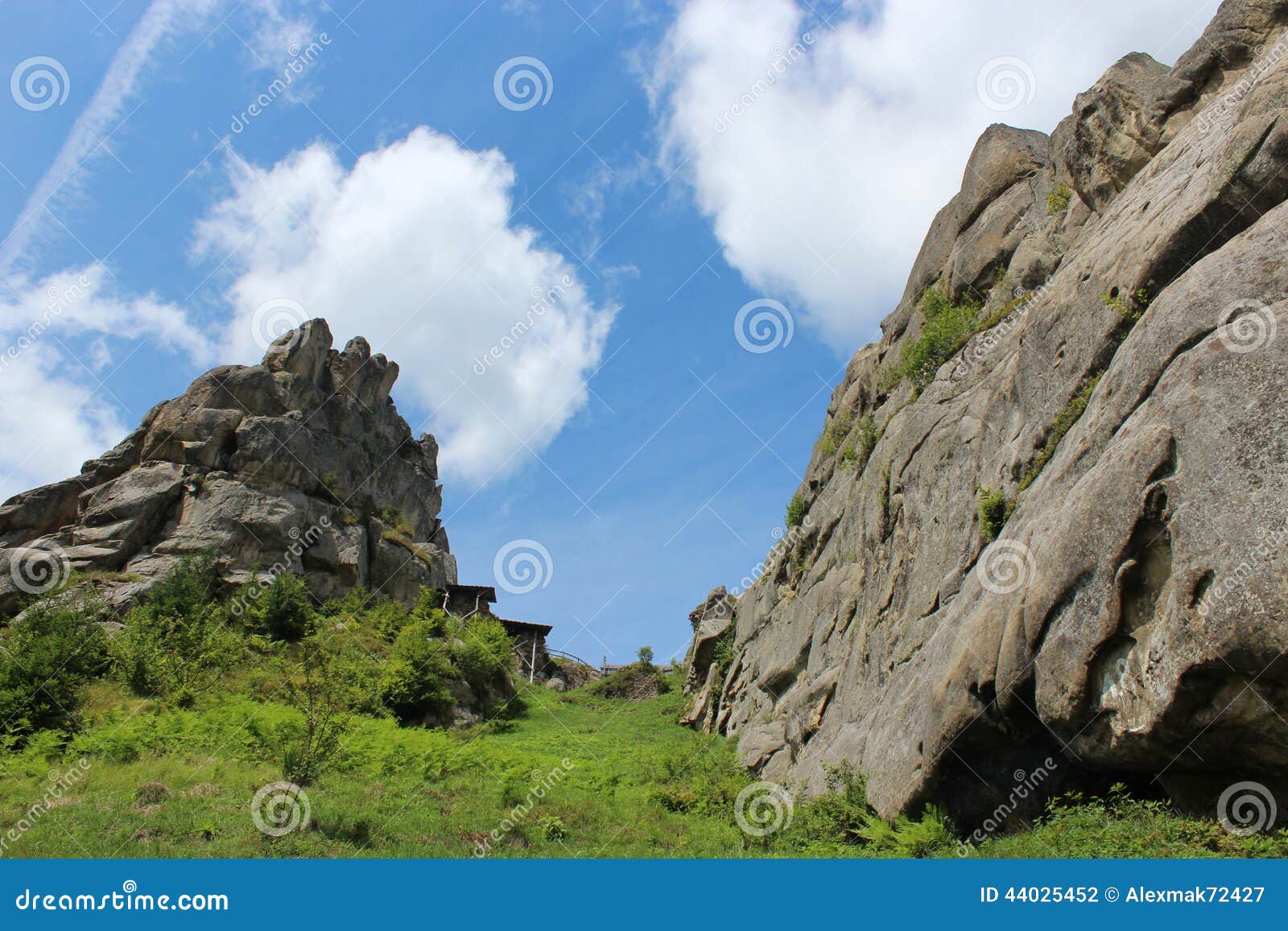 Big Rock in Carpathian Mountains Stock Photo - Image of pictorial ...