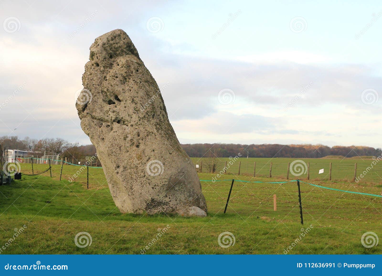 The Big Rock at the Stones of Stonehenge, England Stock Image - Image ...