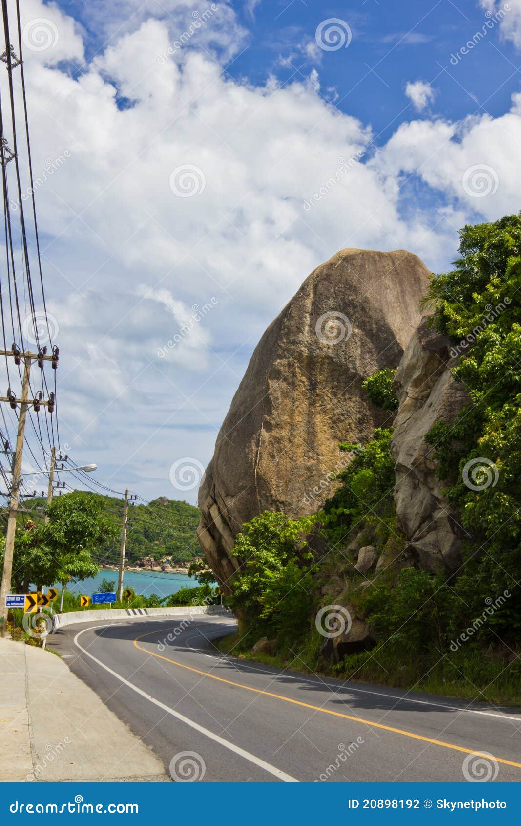 Big rocks at koh samui stock photo. Image of season, shore - 20898192