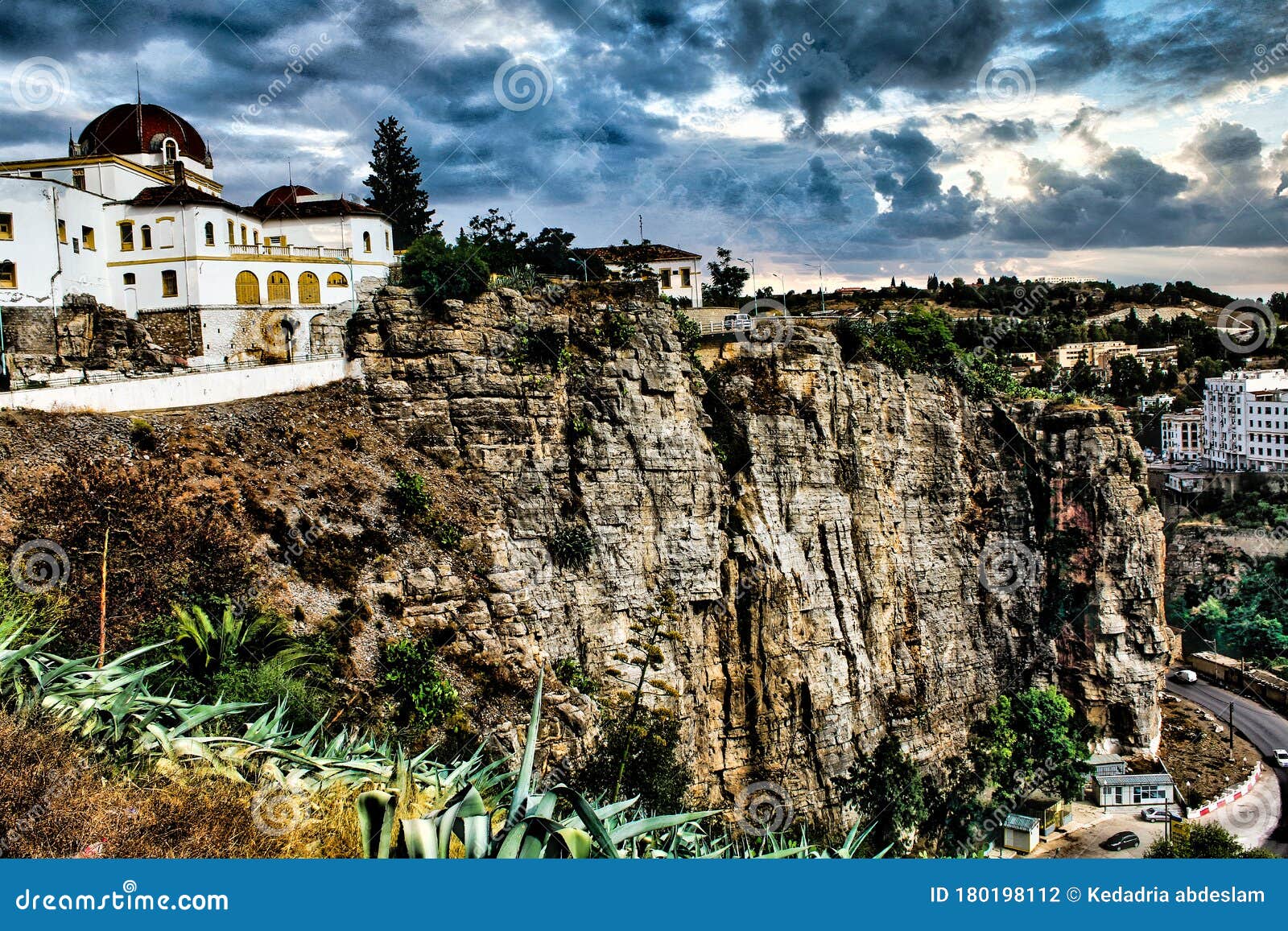 Big Rocks Landscape from Constantine Algeria Stock Photo - Image of ...