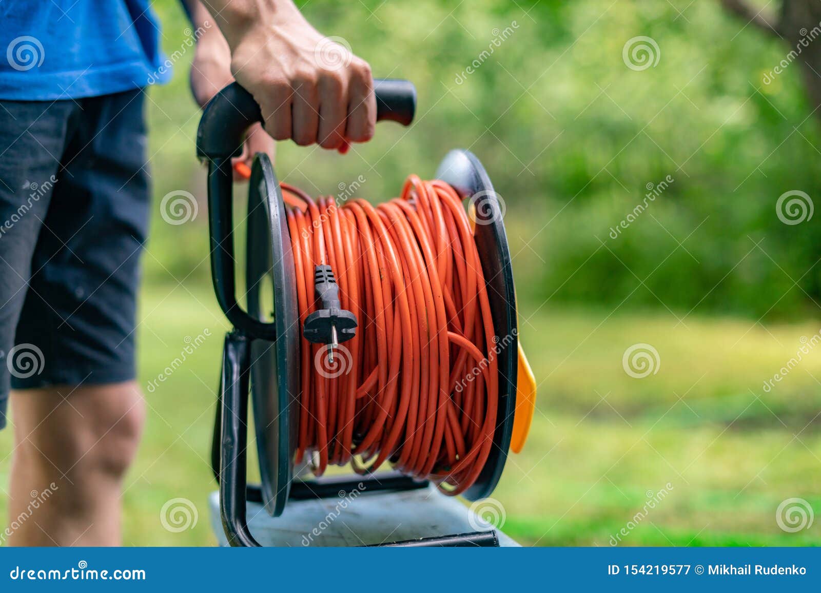 Big Roll of the Industrial Wire Cable Elecricity Connection Indusrty ...