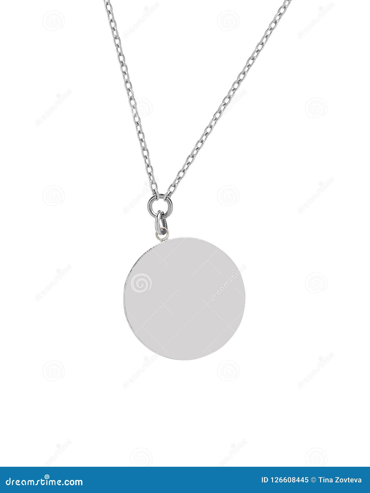 Big round silver medallion stock image. Image of round - 126608445