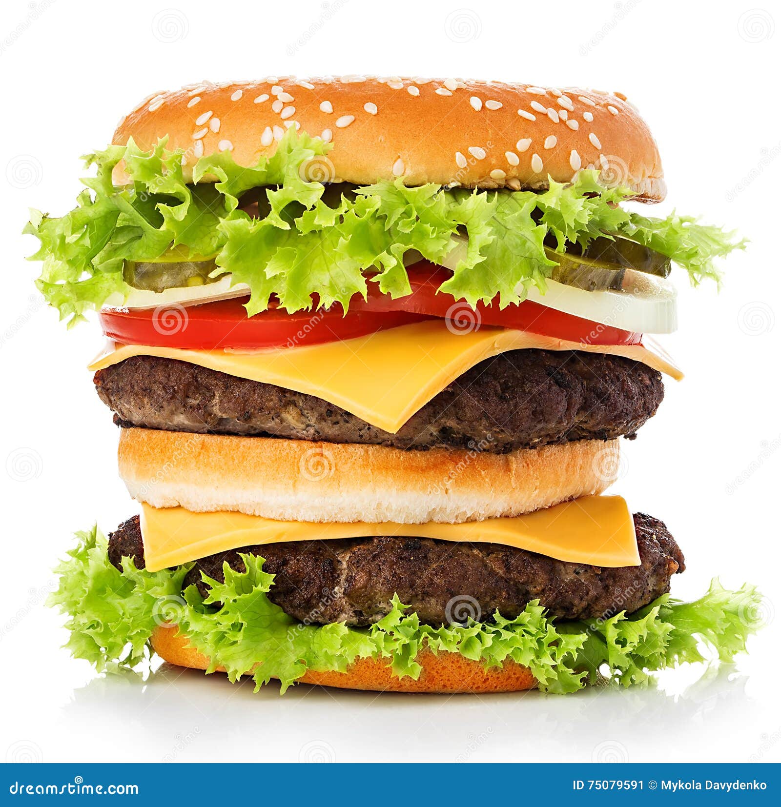 Hamburger Cheeseburger Burger Copyspace Copy Space Frame Border Stock ...