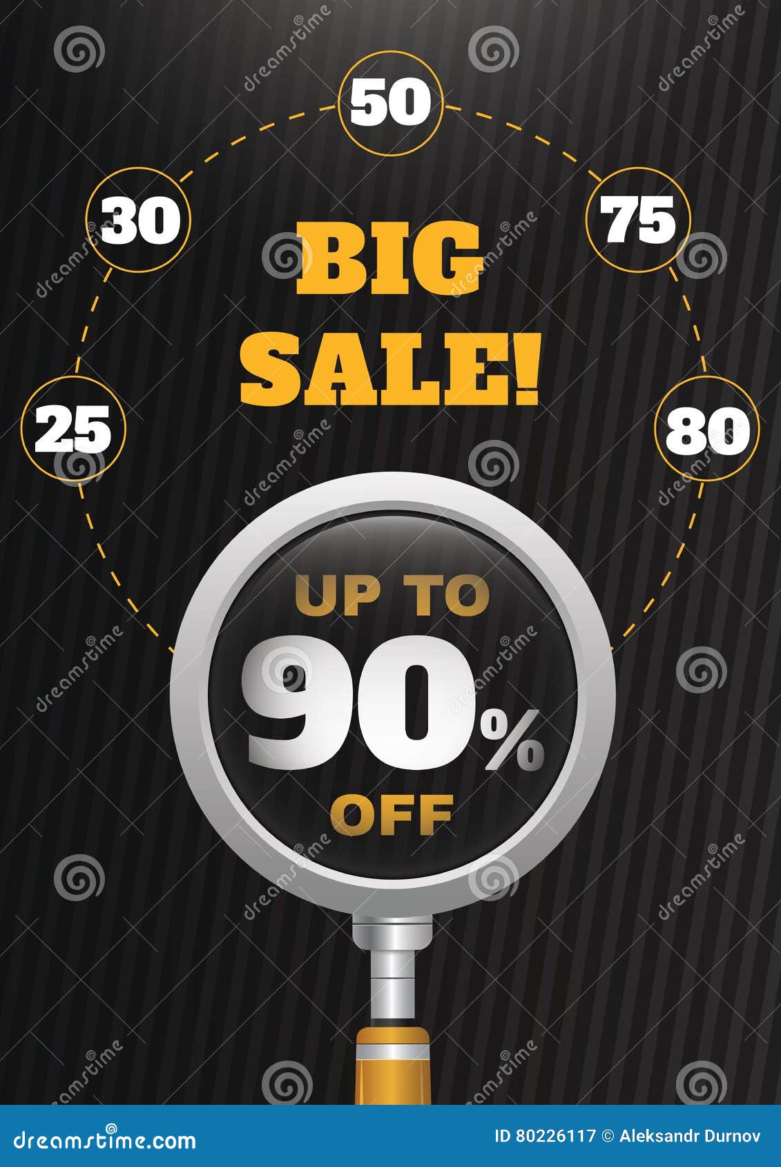 Big Sale Infographic Design. Vector Template. Stock Vector ...