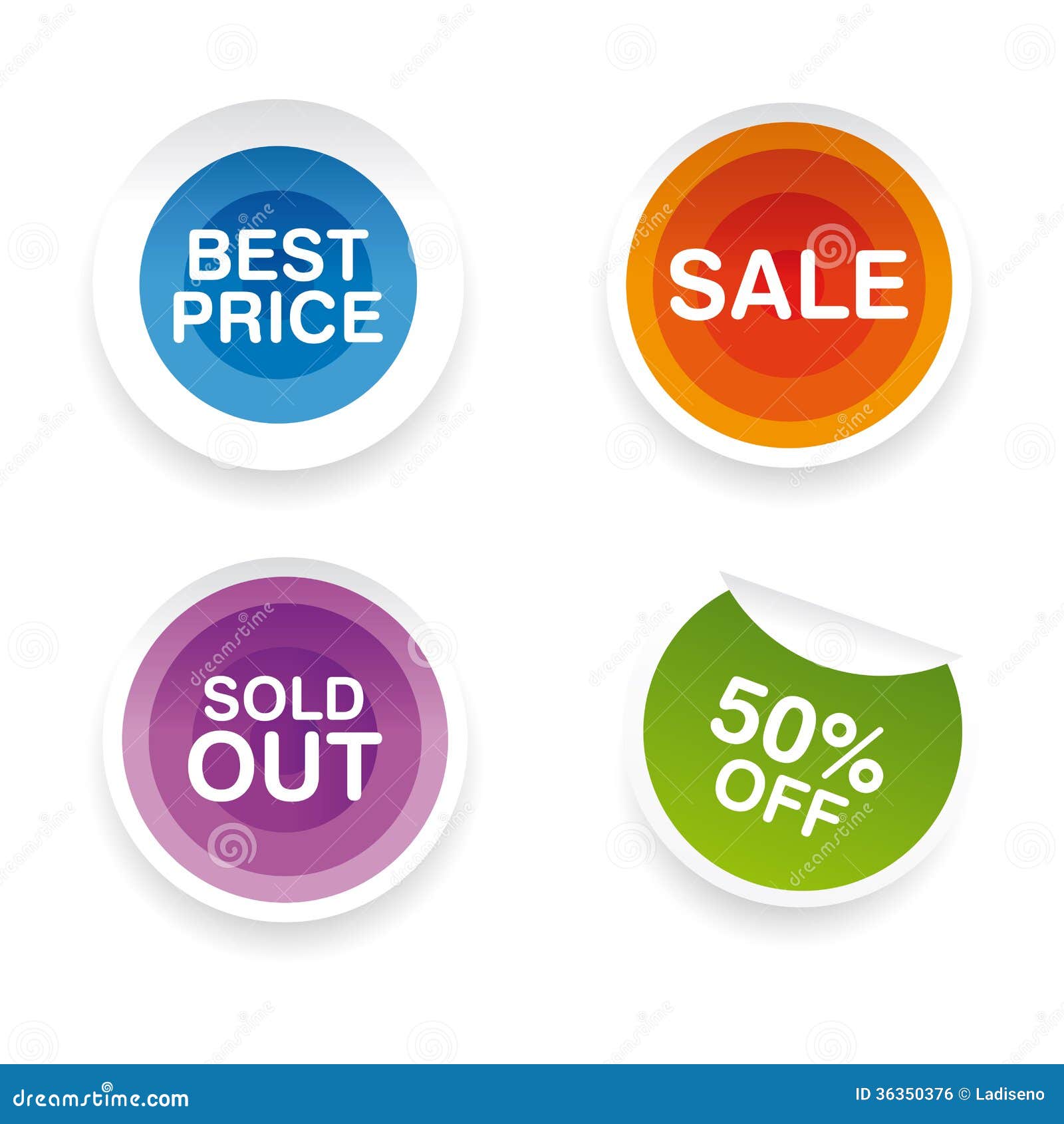 Big sale labels stock vector. Illustration of sale, element - 36350376