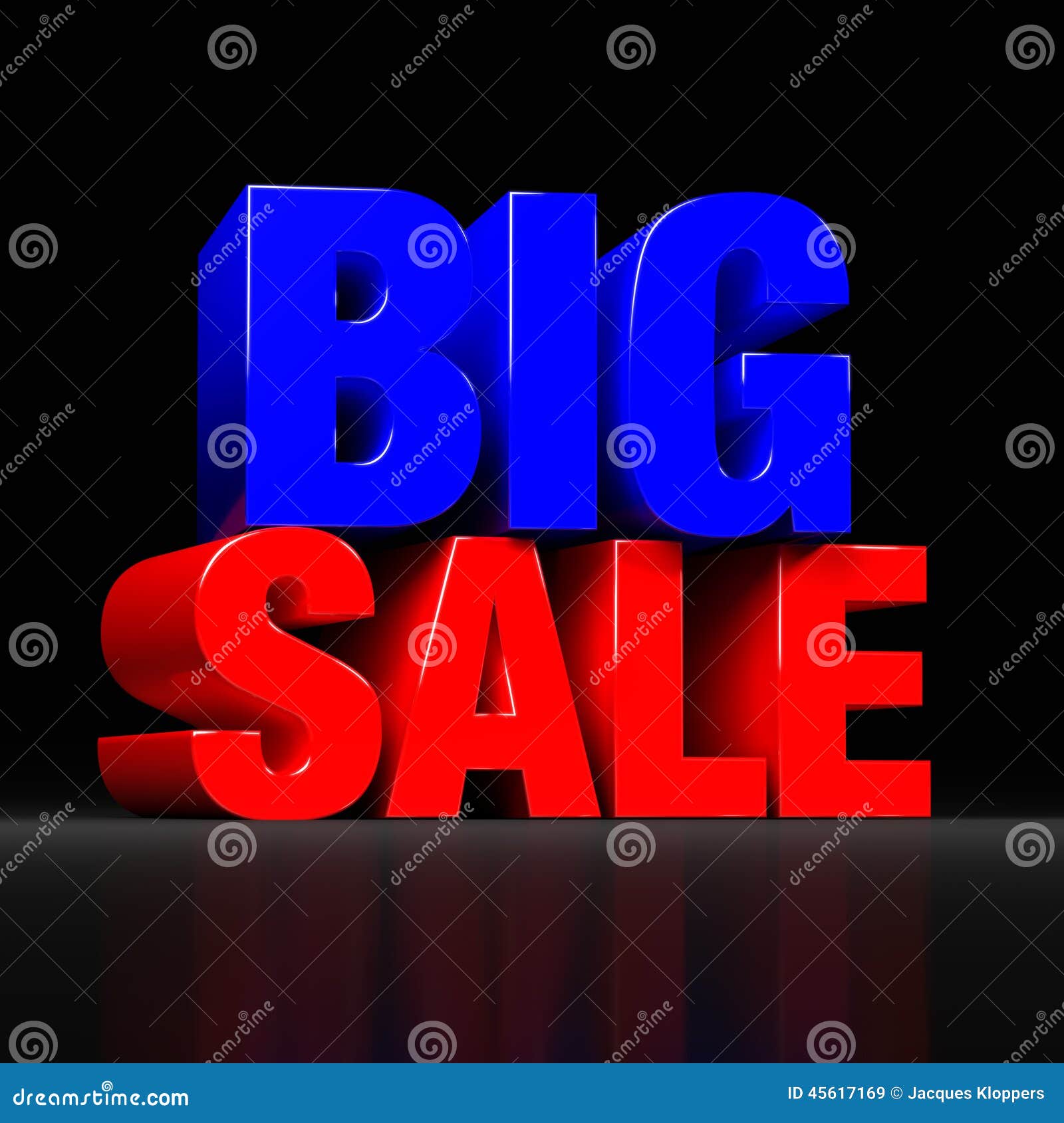 Big Sale Sign on Dark Background Stock Illustration - Illustration of ...