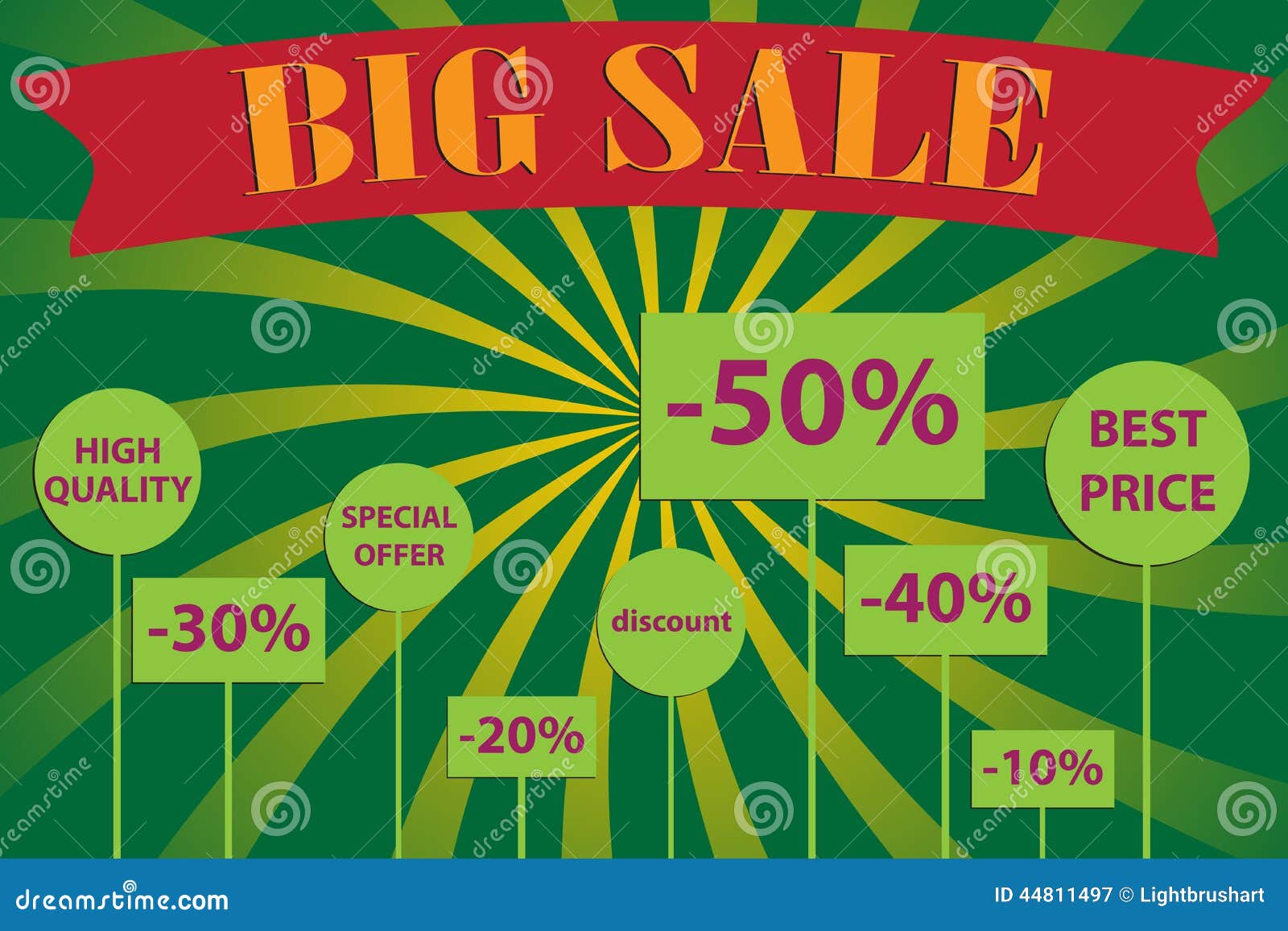 Big sale tags stock vector. Illustration of marketing - 44811497