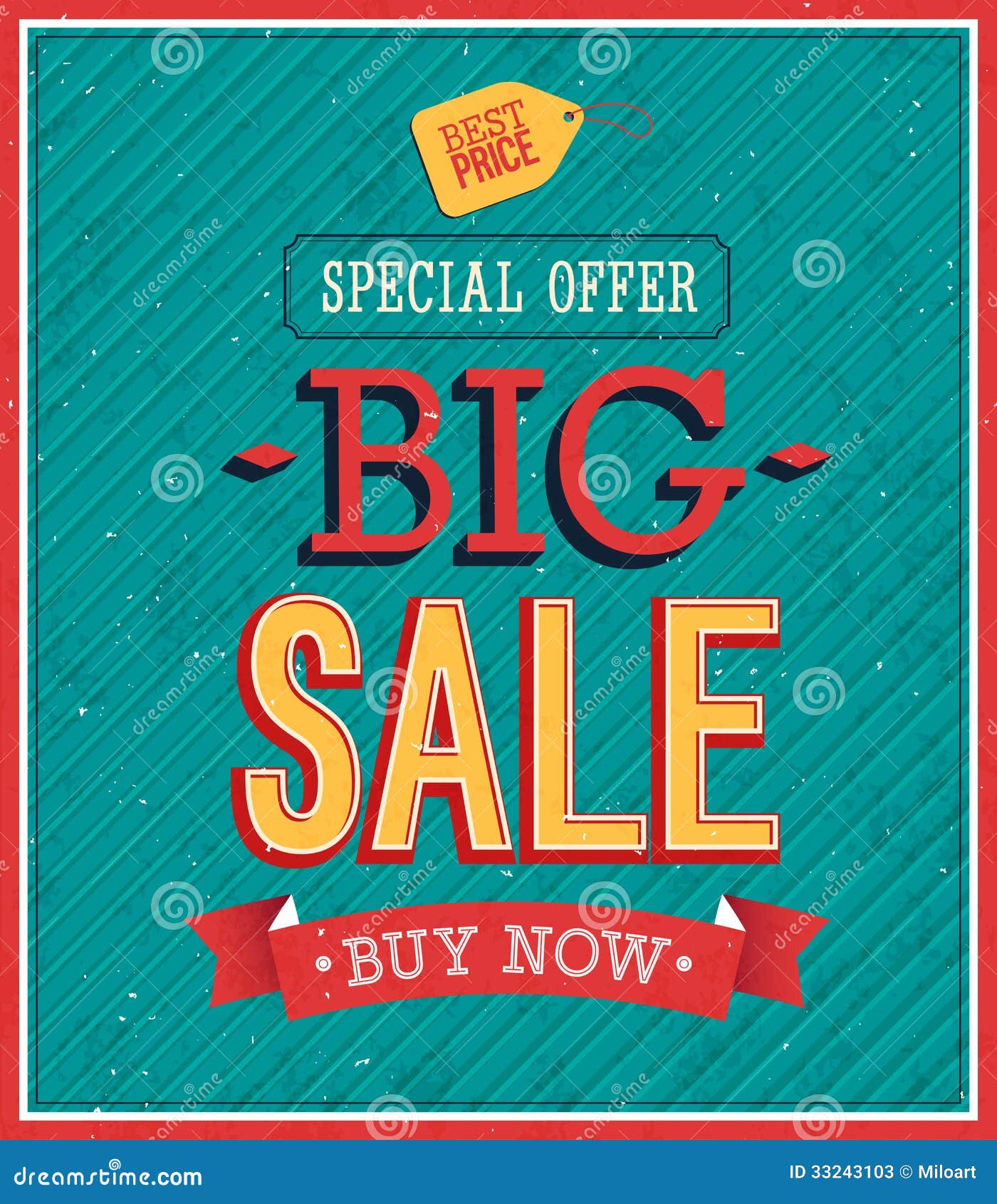 Big Sale Typographic Design. Stock Vector - Illustration of autumn ...