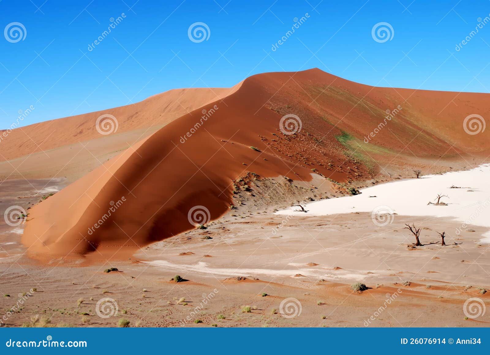 Big sand dune stock photo. Image of desert, africa, white - 26076914