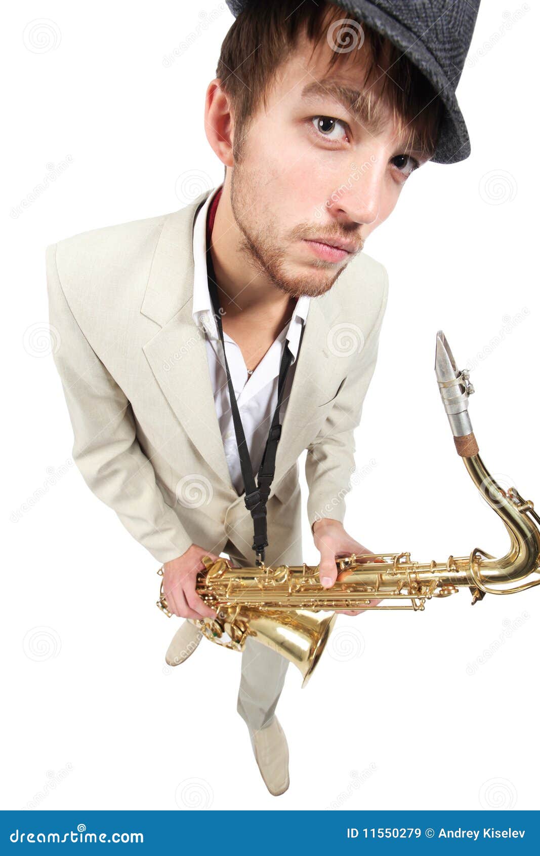 Big sax stock image. Image of brass, performance, closeup - 11550279