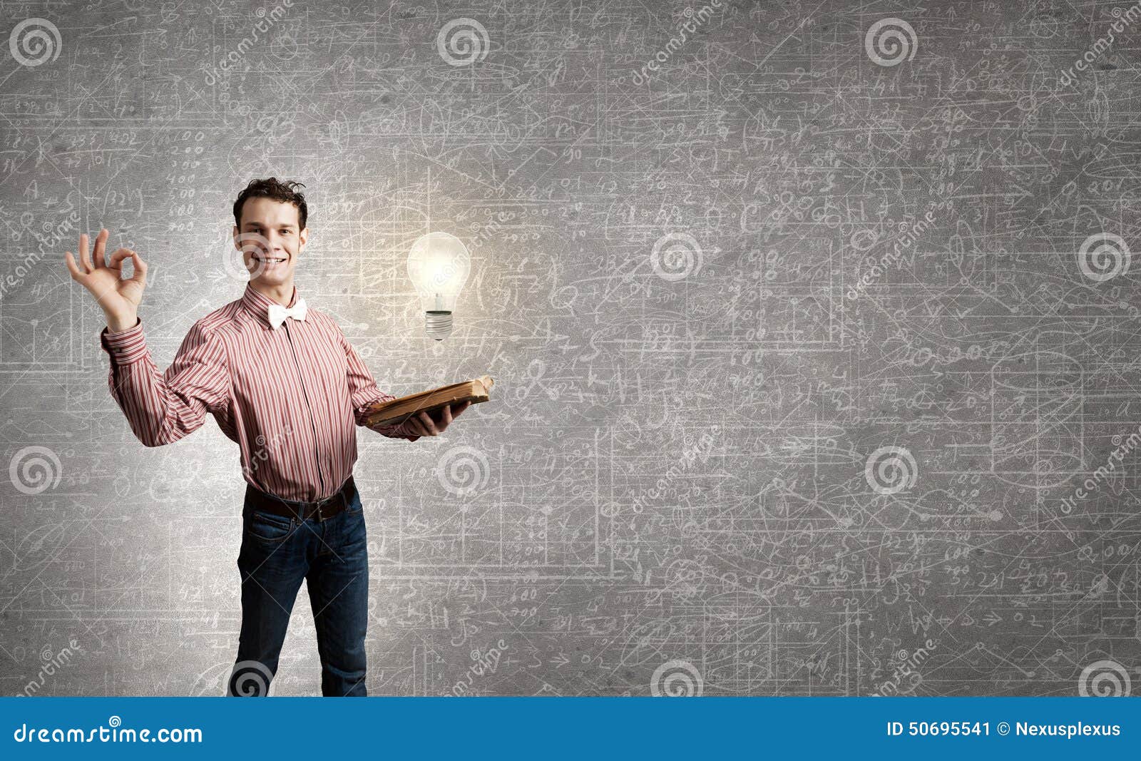 Big science head stock image. Image of nerd, genius, concept - 50695541